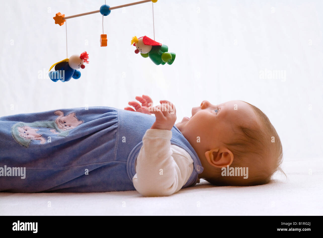 Wooden mobile baby hi-res stock photography and images - Alamy