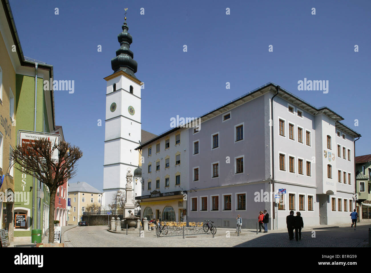 Waging am See, Traunstein County, Upper Bavaria, Germany, Europe Stock ...