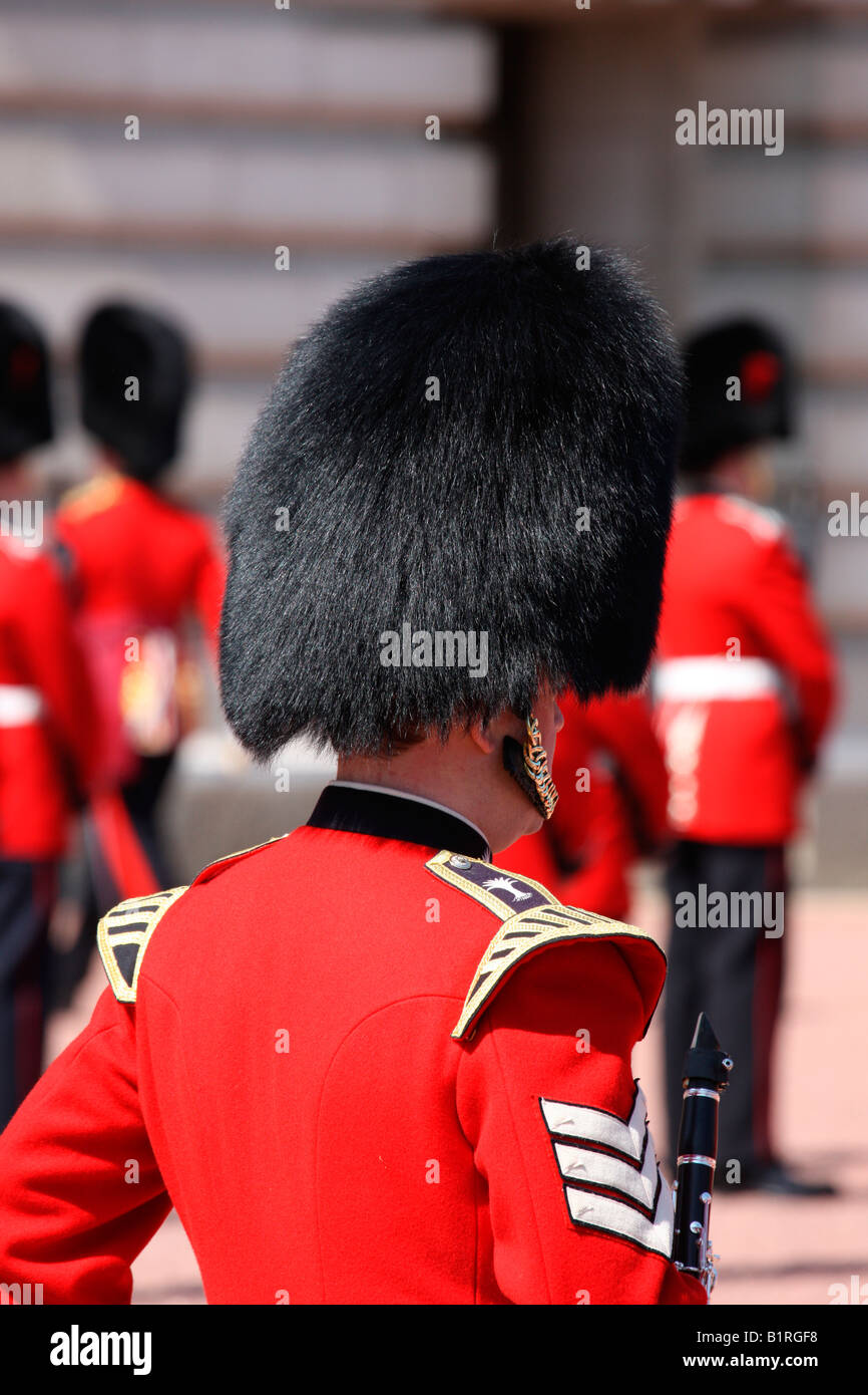 Royal Guard in front of Buckingham Palace, London, England, Great ...