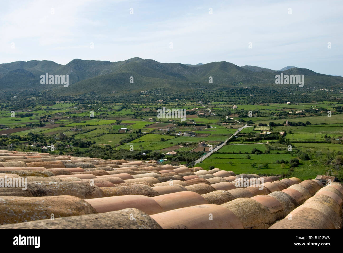 View from the Castle of Capdepera, Majorca, Balearic Islands, Spain ...