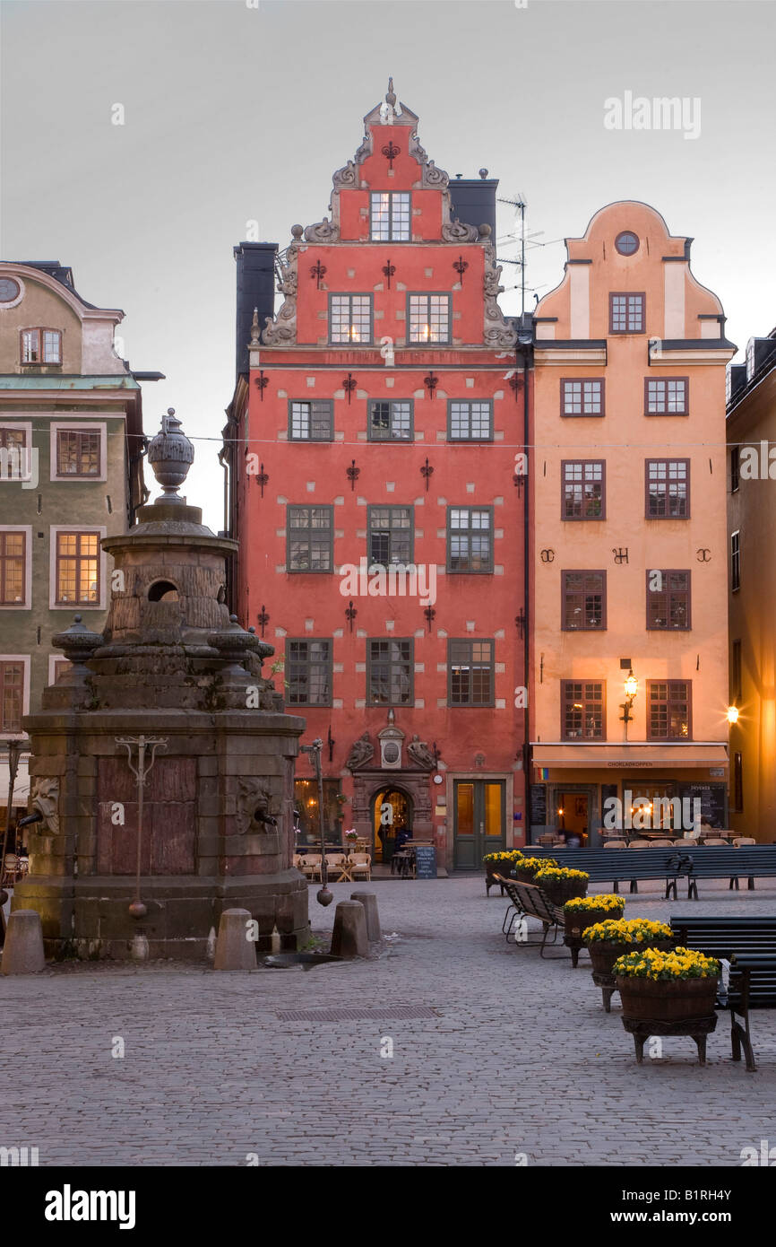 Stor Torget, Gamla Stan, Stockholm, Sweden, Scandinavia, Europe Stock ...