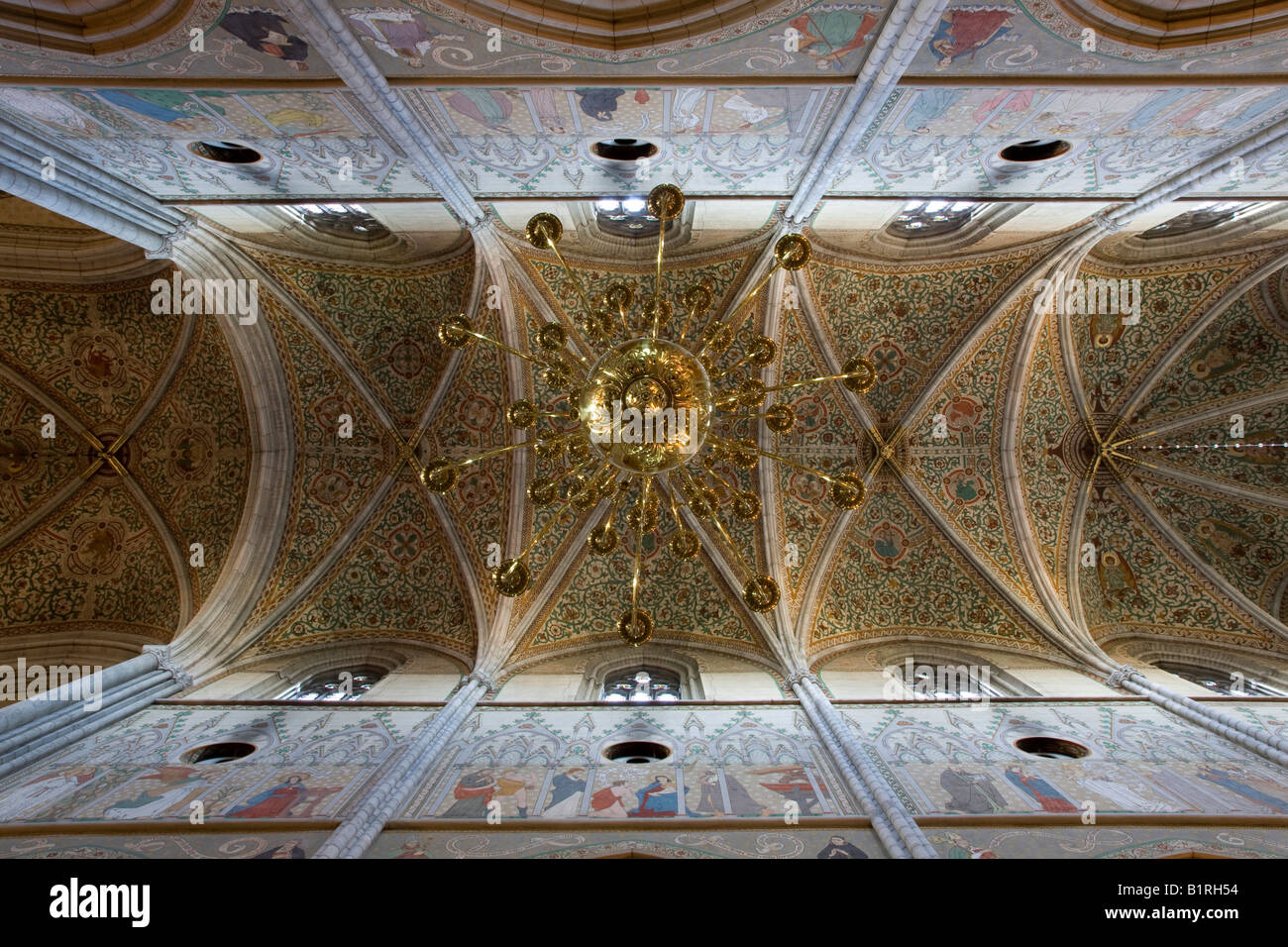 Interior, Cathedral of Uppsala, Sweden, Scandinavia, Europe Stock Photo ...