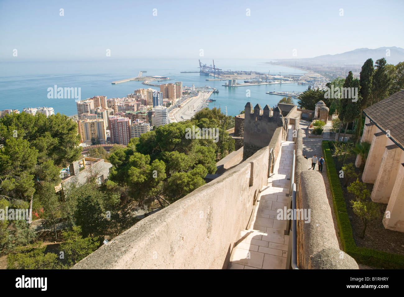 Malaga fort hi-res stock photography and images - Alamy