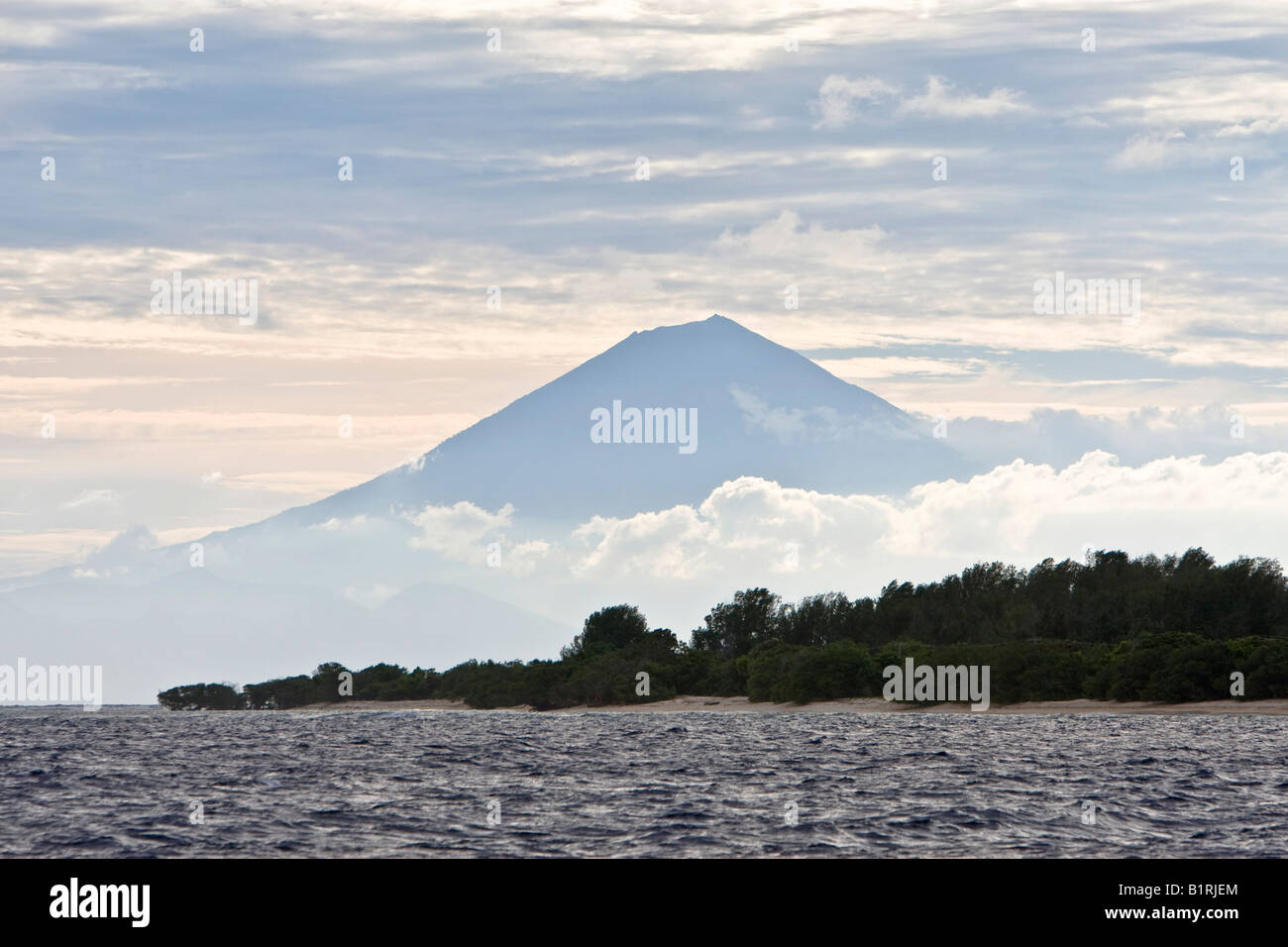 Gunung Agung Volcano, Lombok Island, Lesser Sunda Islands, Indonesia ...