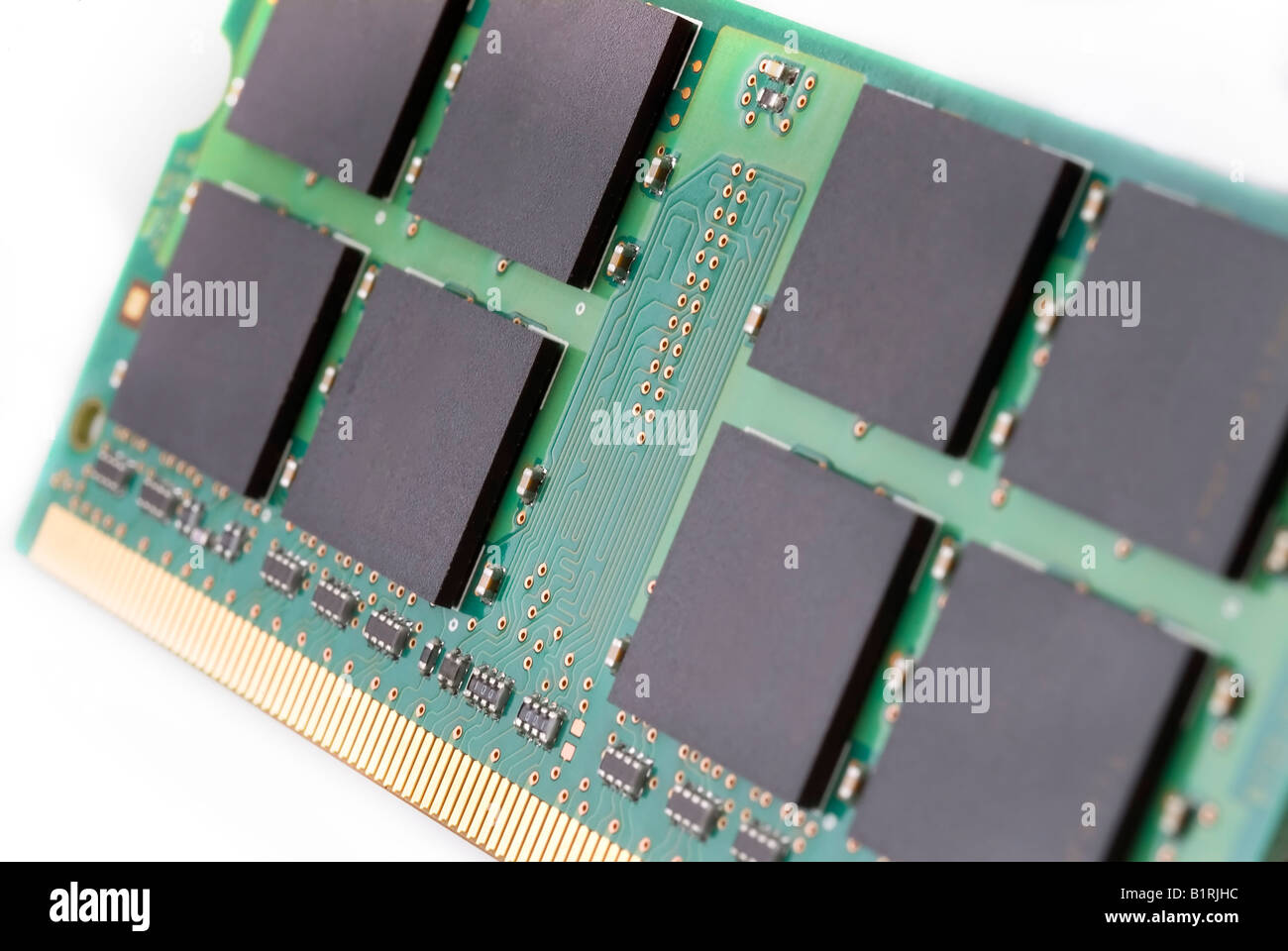 closeup of a computer RAM in perspective Stock Photo - Alamy