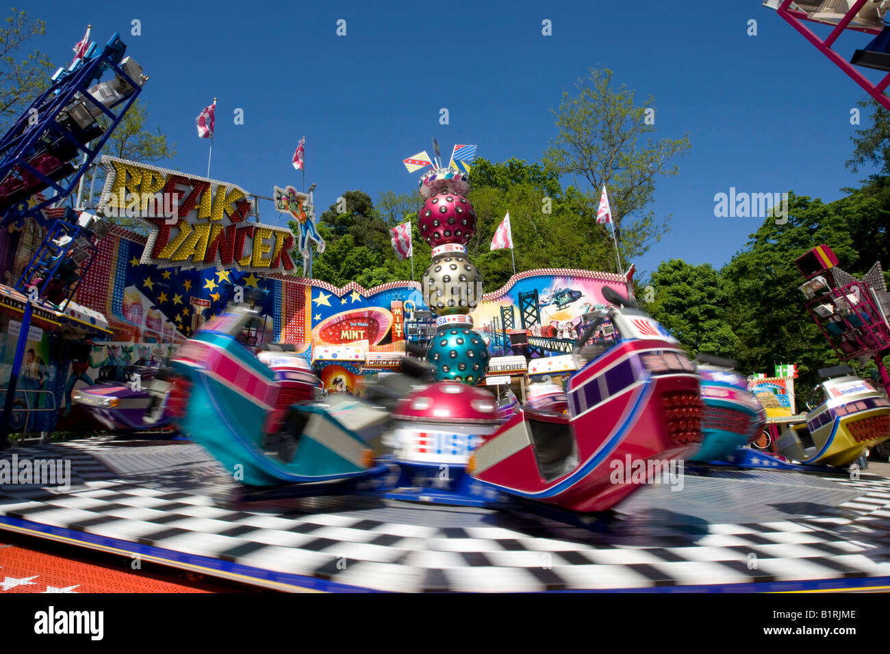 Traditional fairground ride hi-res stock photography and images - Alamy