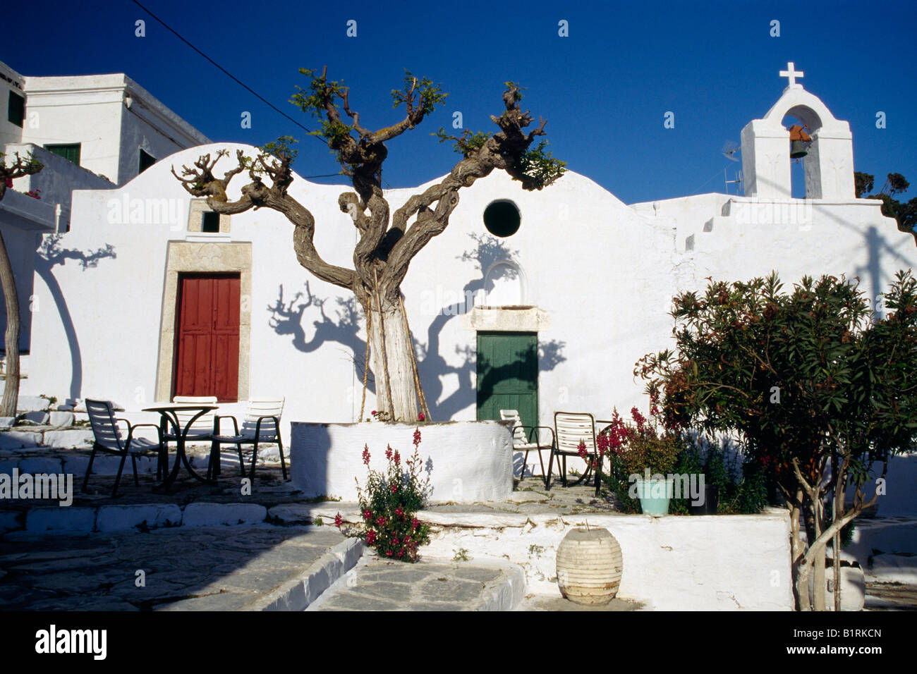 Chora, Amorgos, Cyclades, Greece Stock Photo - Alamy
