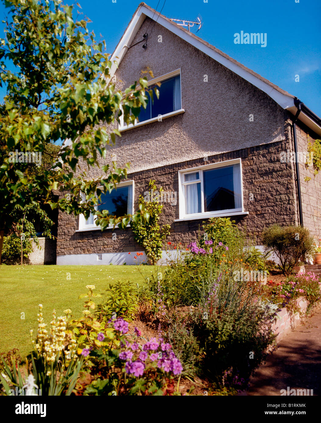 Ireland, Detached House Stock Photo - Alamy