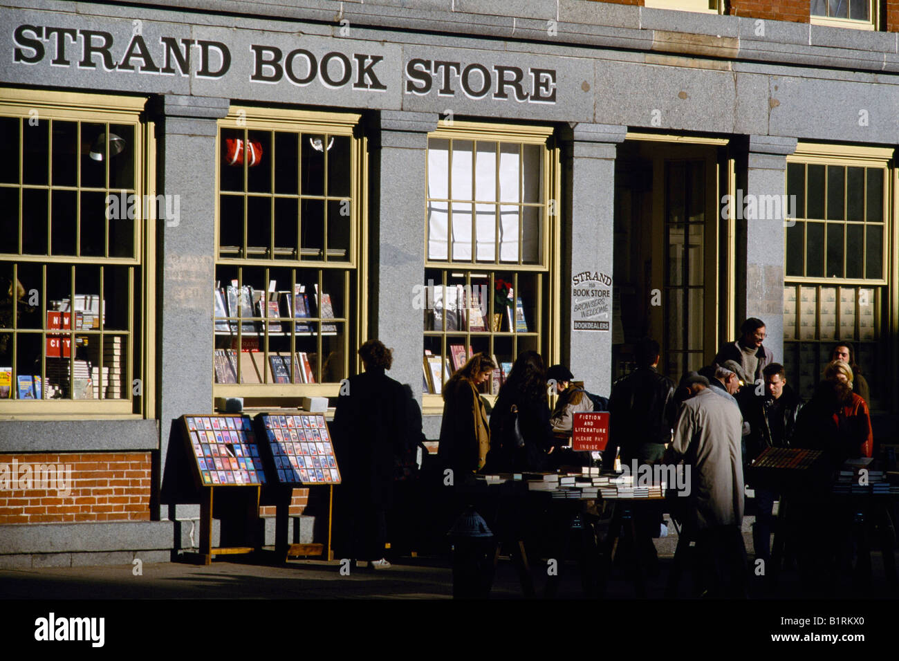 Bookstore, Strand, Manhattan, New York, USA Stock Photo - Alamy