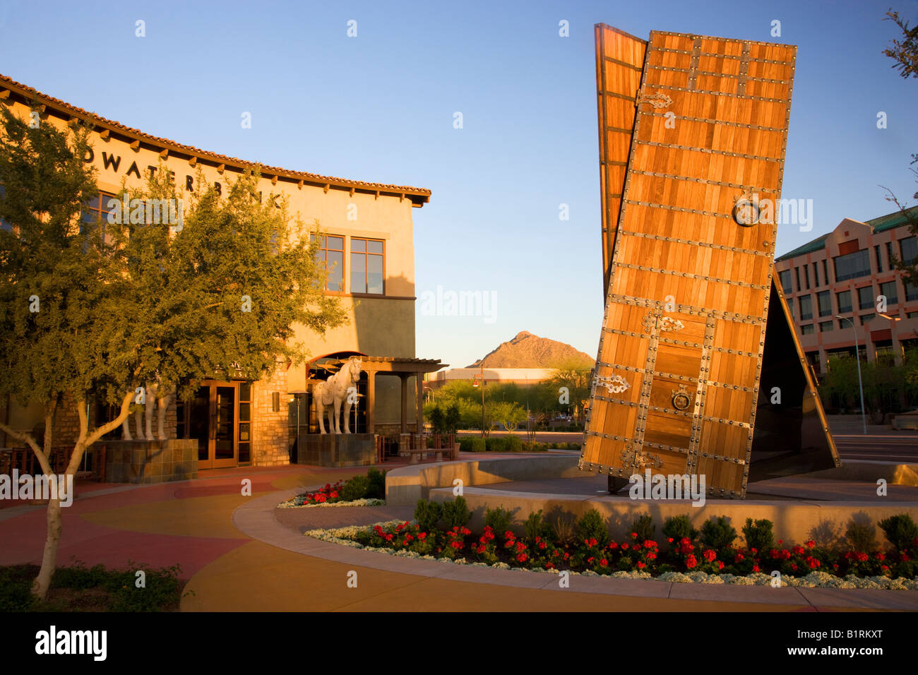 Scottsdale Fashion Square Downtown Scottsdale Arizona Stock Photo - Alamy