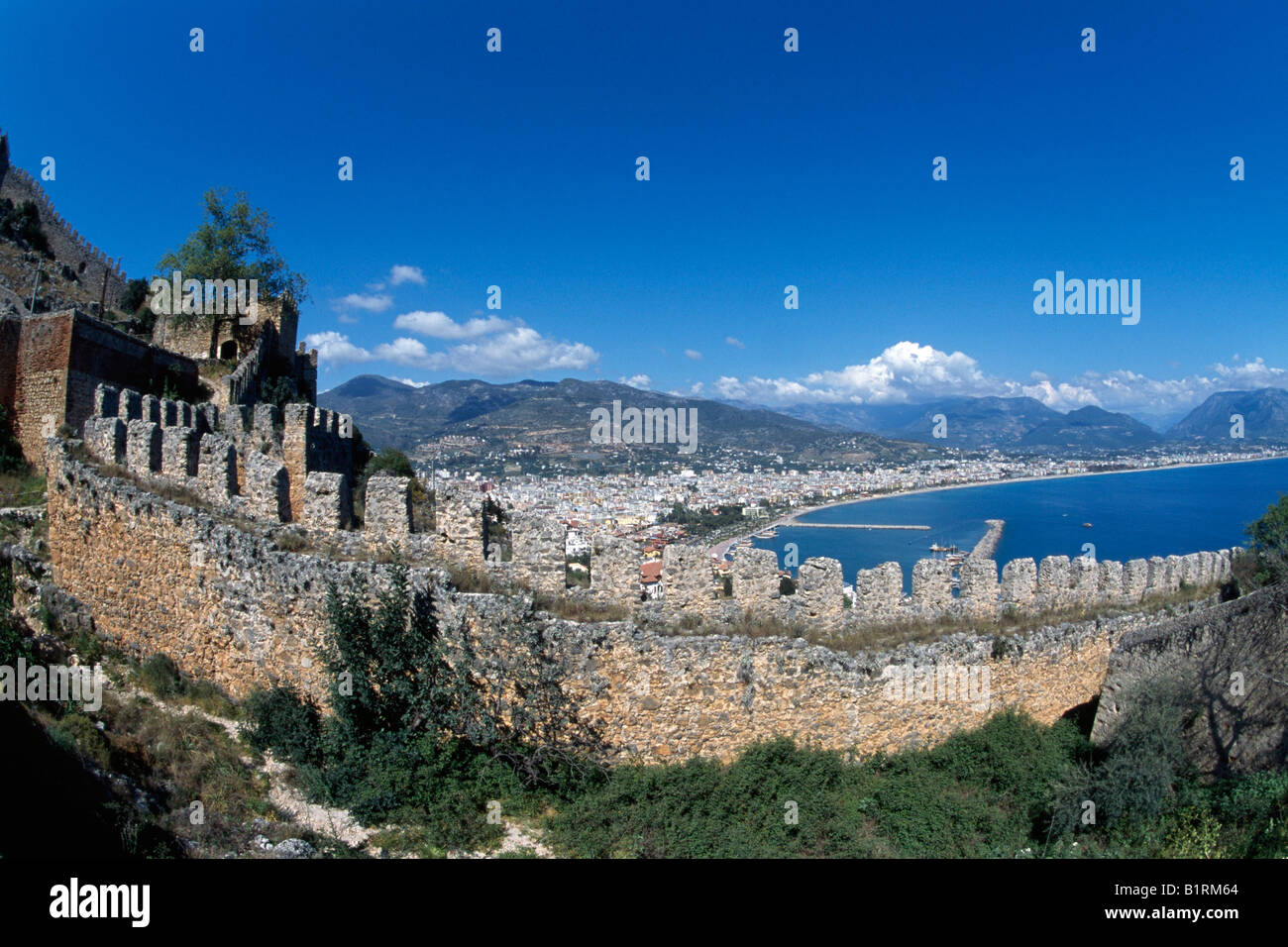 Castle Alanya, Turkish Riviera, Turkey Stock Photo - Alamy