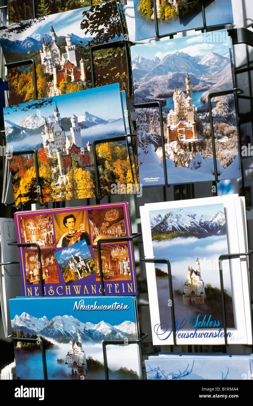 Postcards, Castle Neuschwanstein, King Ludwig Tour, Hohenschwangau ...
