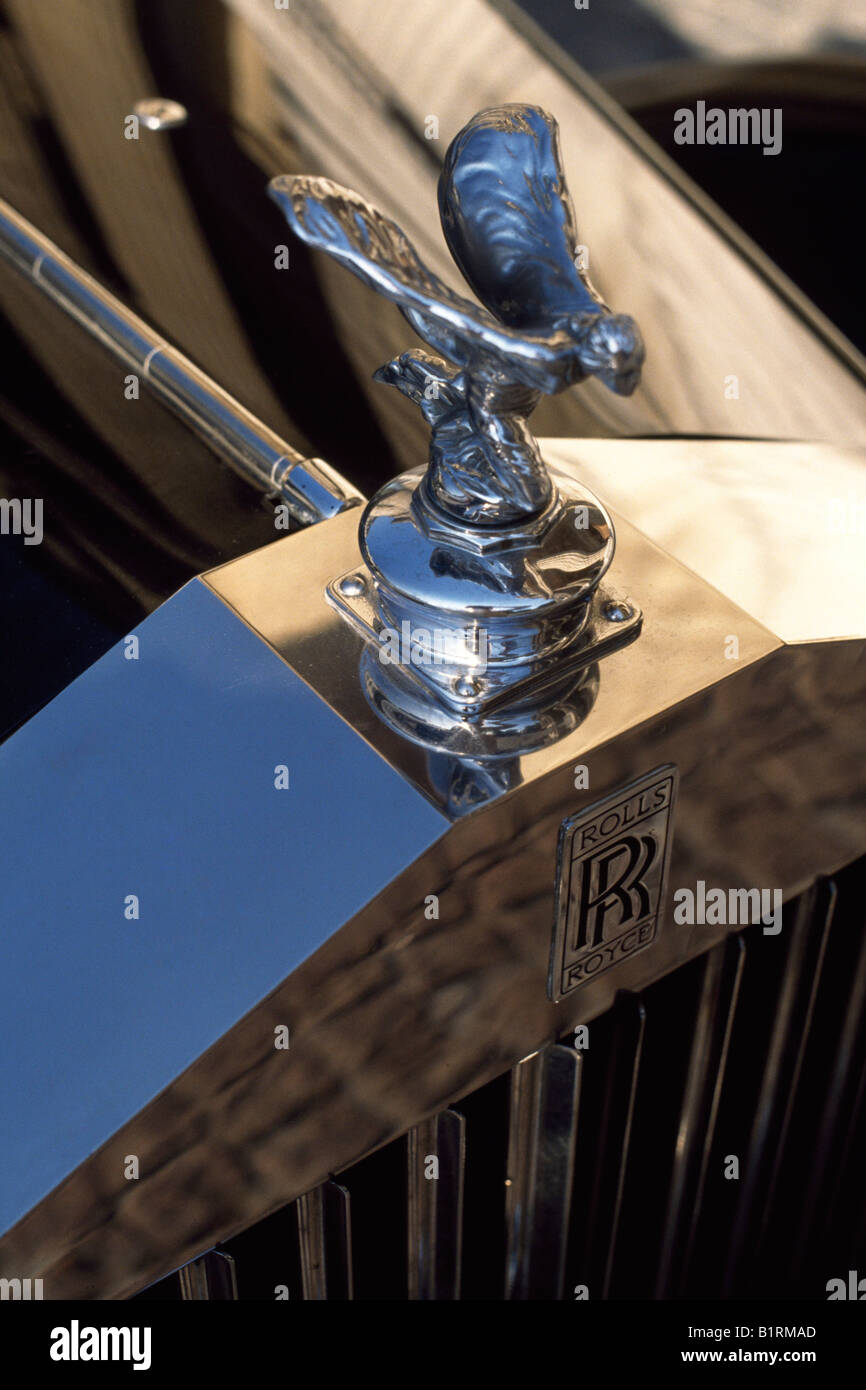 Emily, radiator mascot, Rolls-Royce Stock Photo - Alamy