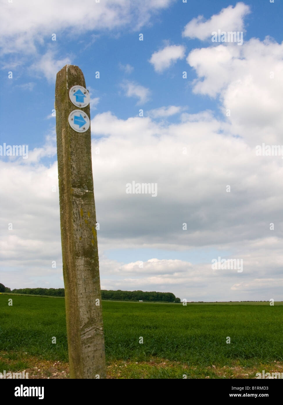 English countryside signpost Stock Photo - Alamy