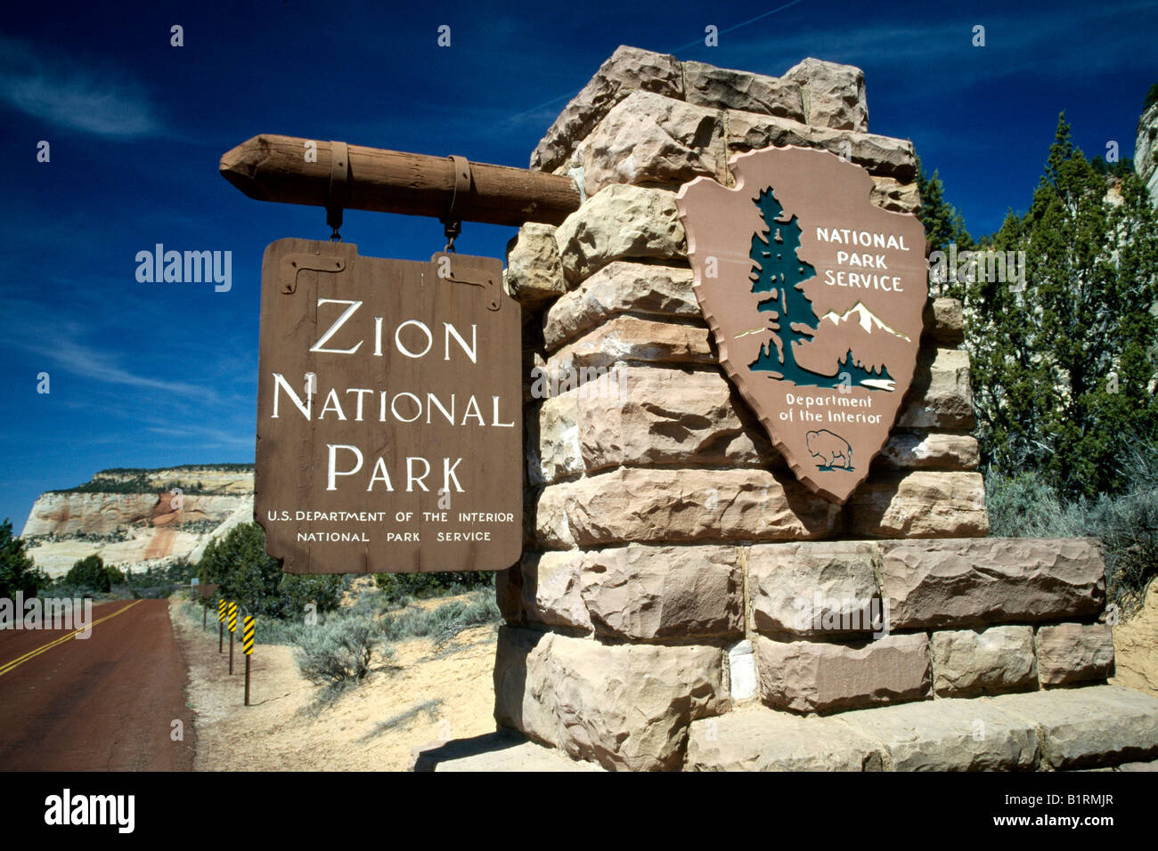 Zion national park, Utah, Arizona, USA Stock Photo - Alamy