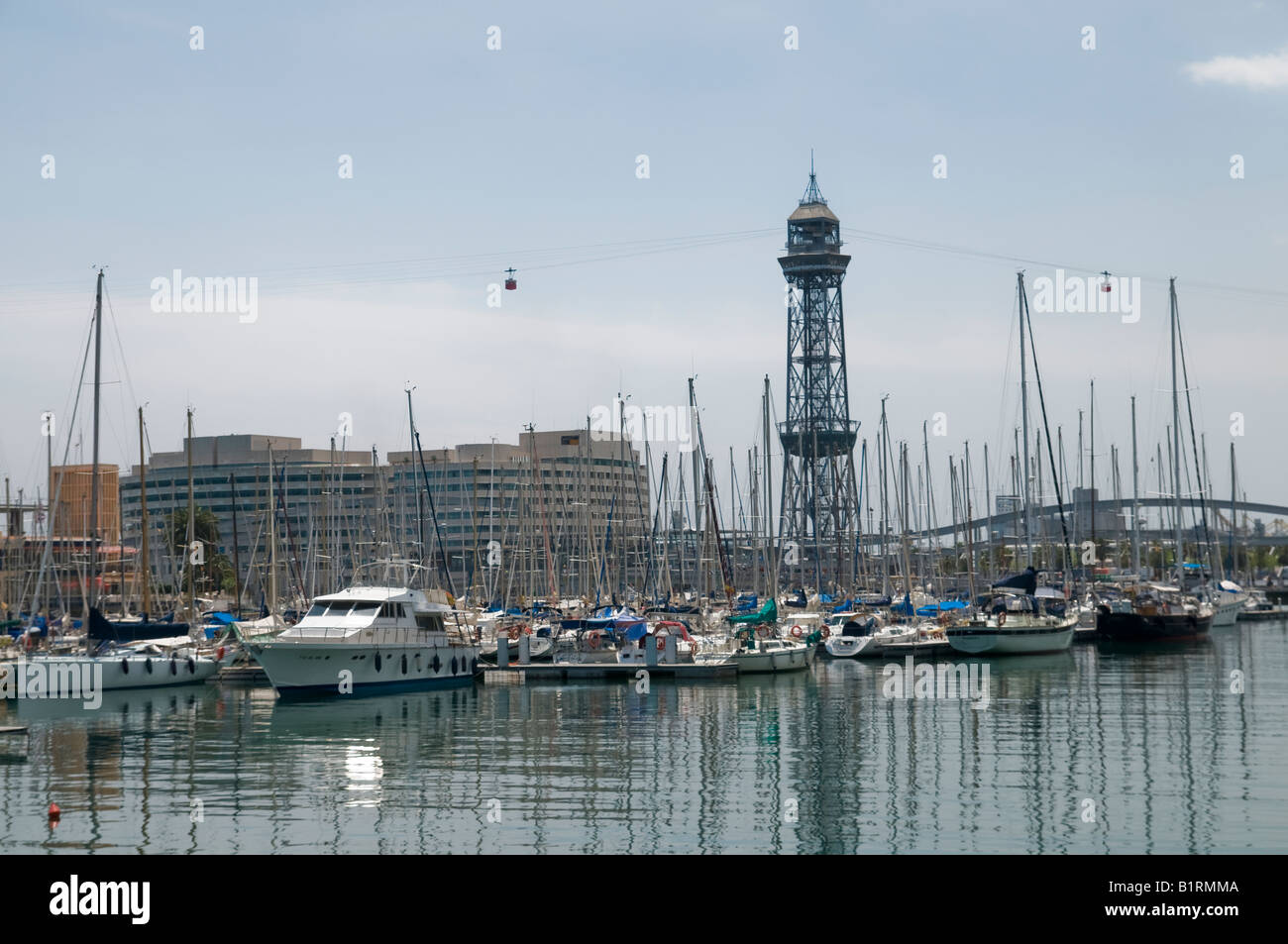 Barceloneta port barcelona seaport hi-res stock photography and images ...