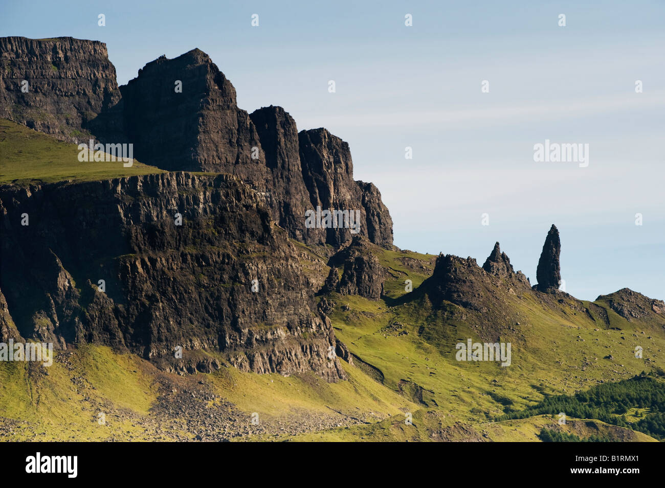 The Storr. The old man of Storr rock formation Isle of Skye. Scotland ...