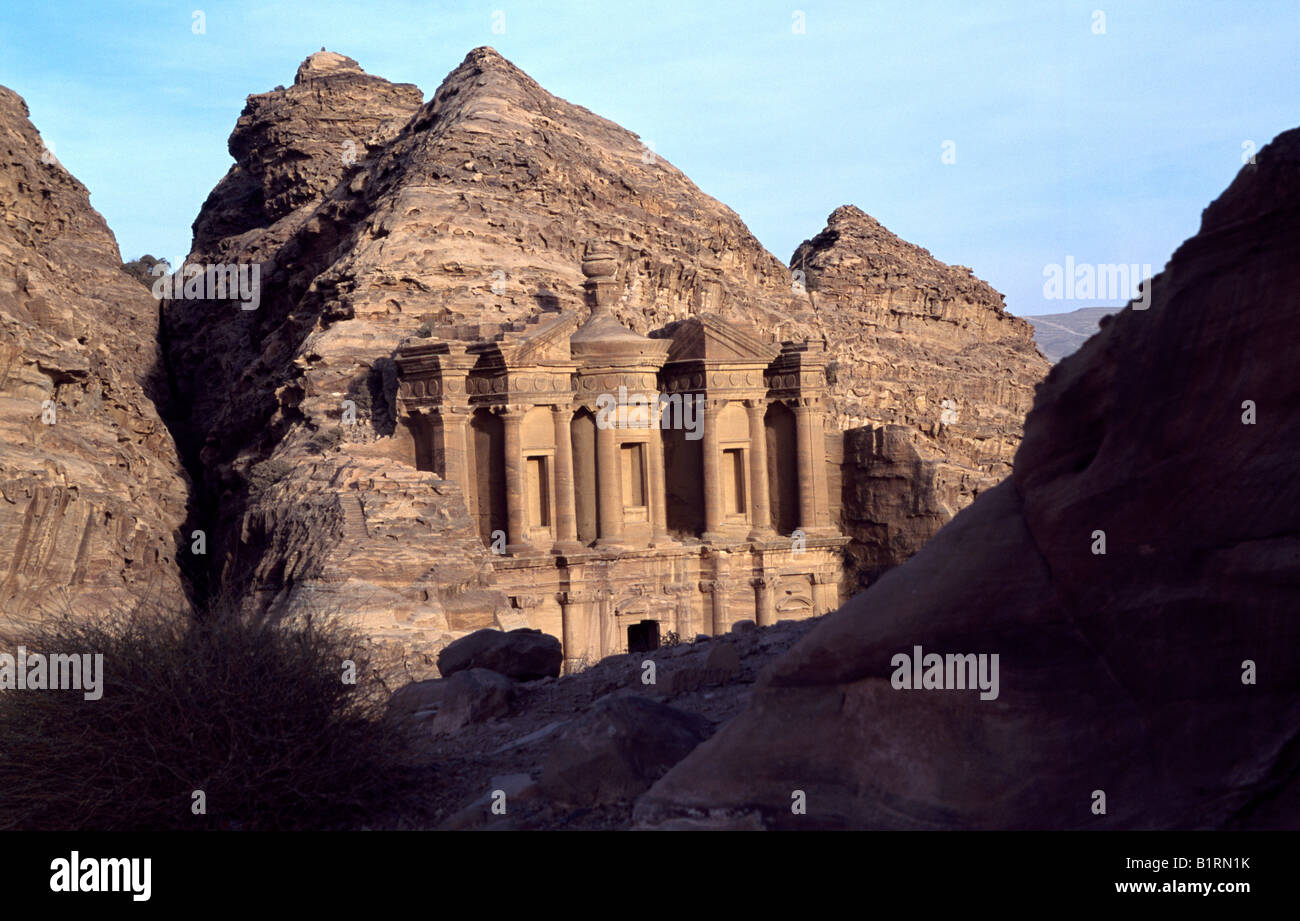 Monastary Ad Deir, Petra, Jordan, Asia Stock Photo - Alamy
