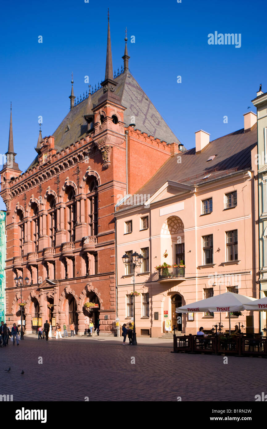 Architecture in Old Town Torun Poland Stock Photo - Alamy