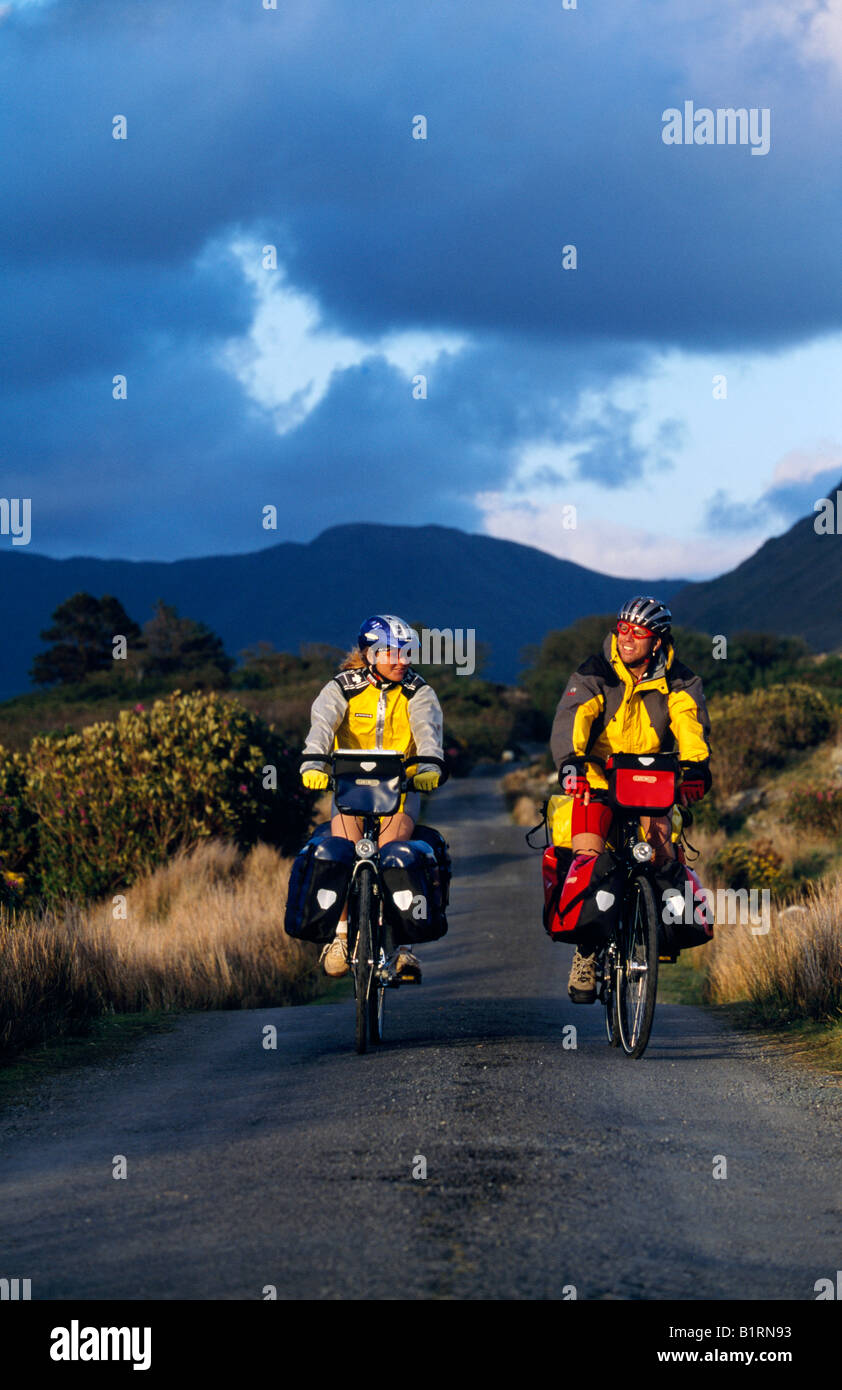 Bikers, Connemara National Park, County Galway, Ireland Stock Photo - Alamy