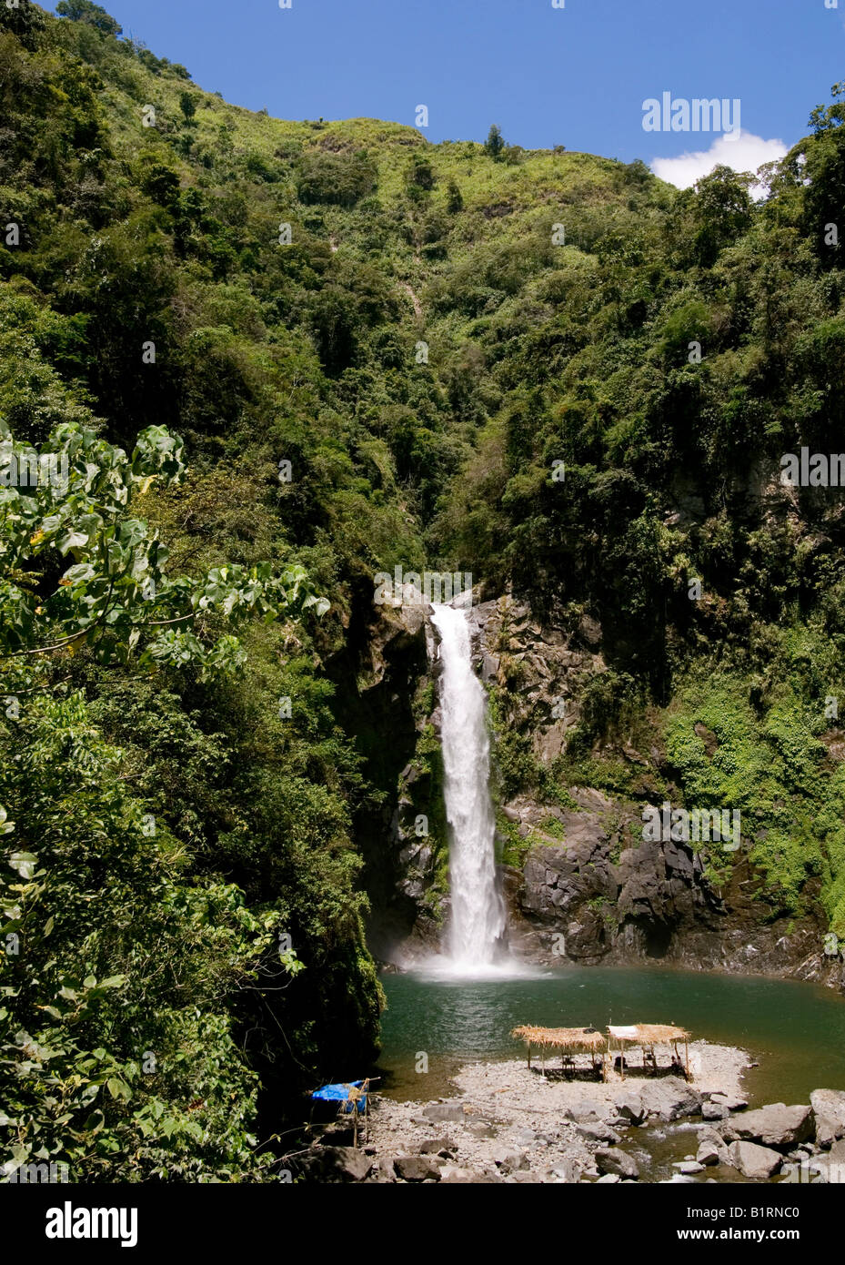 Tappiyah waterfalls, Batad, Banaue, Luzon, Philippines, Asia Stock ...