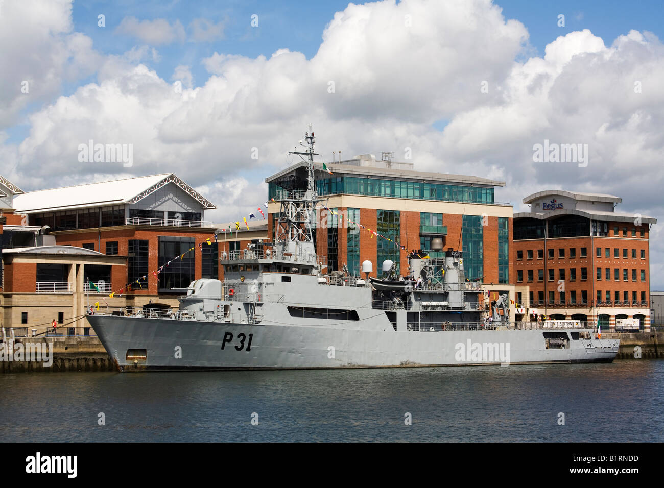 LÉ Eithne, Belfast Maritime festival Stock Photo - Alamy