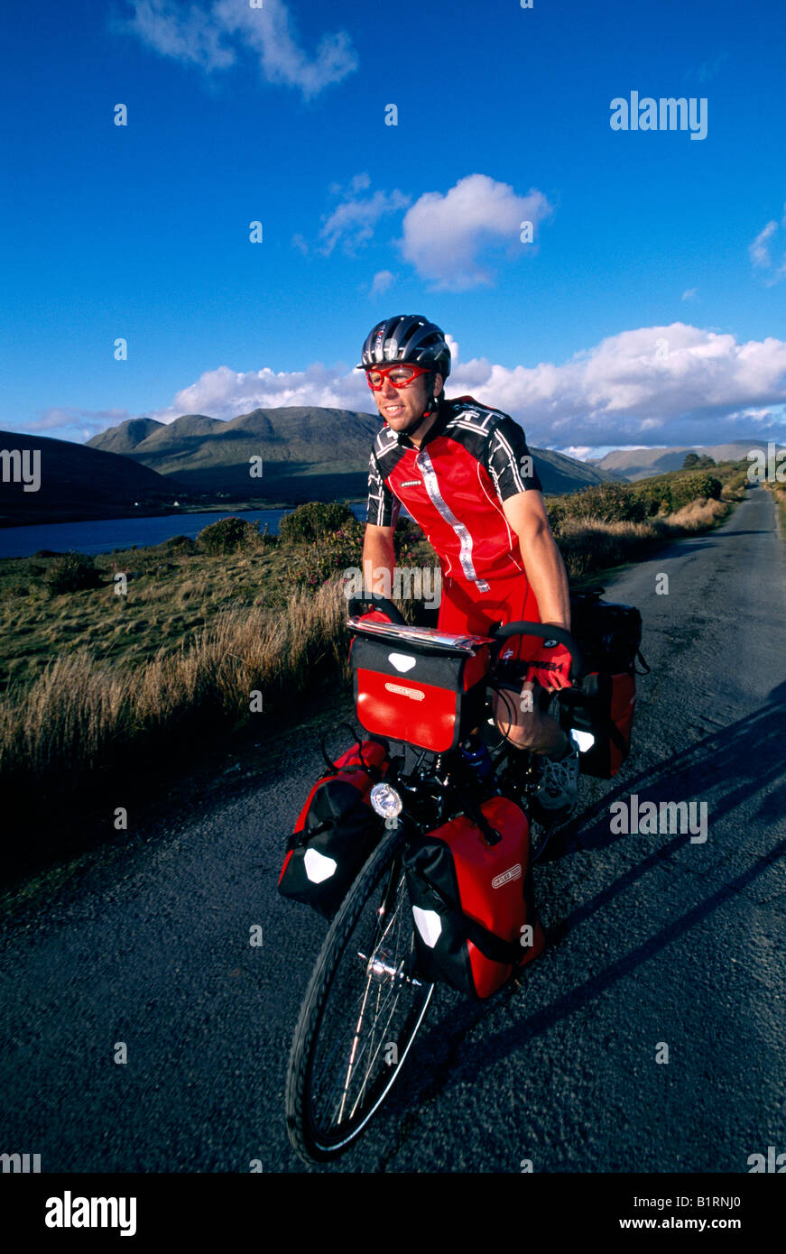 Bikers, Connemara National Park, County Galway, Ireland Stock Photo - Alamy
