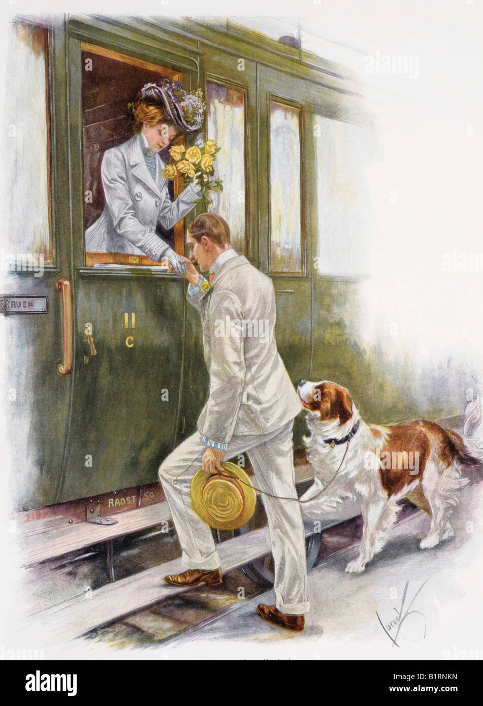 Abschied hi-res stock photography and images - Alamy