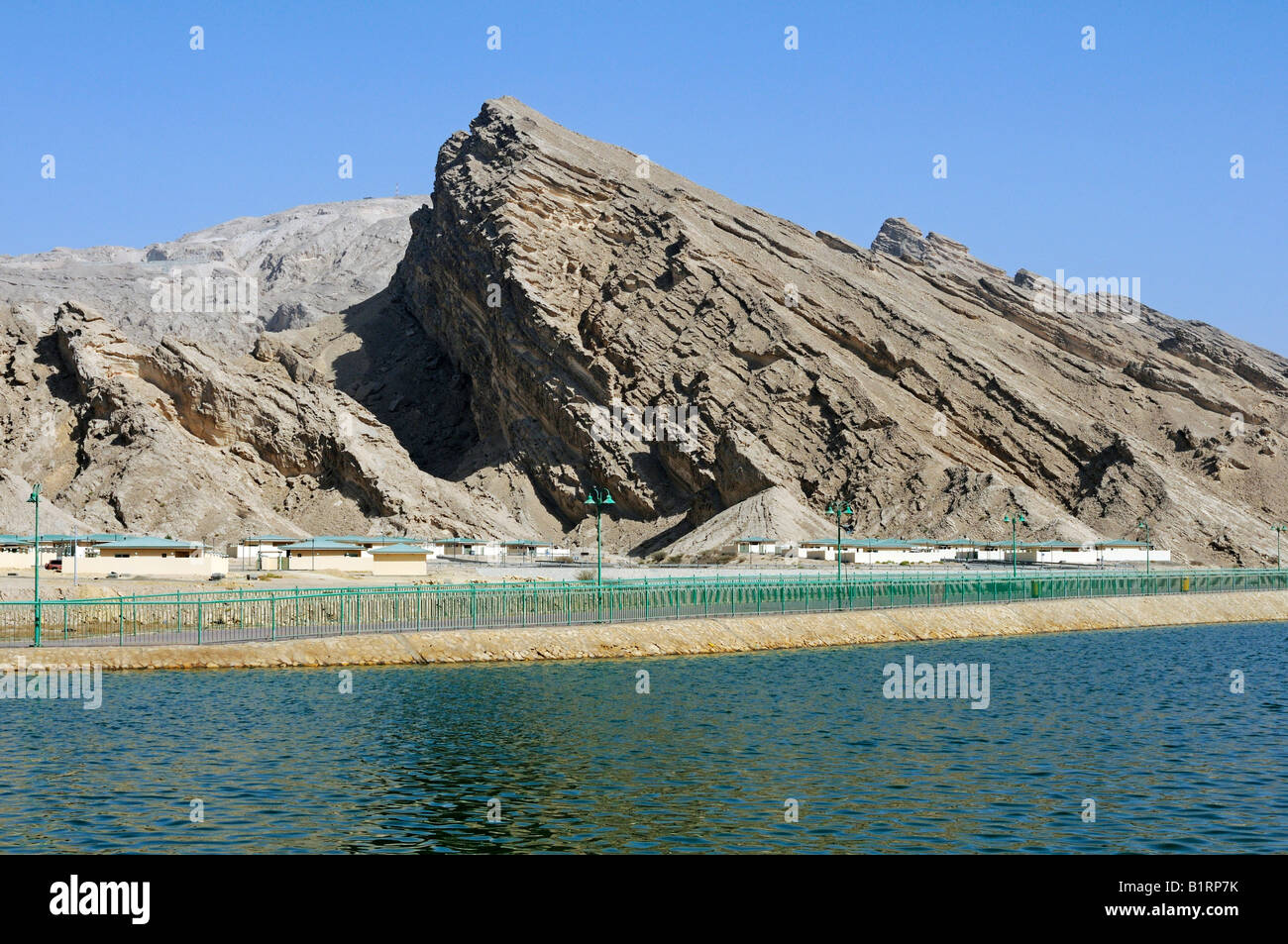 Mount Jebel Hafeet, highest mountain in Abu Dhabi, Al Ain, United Arab ...
