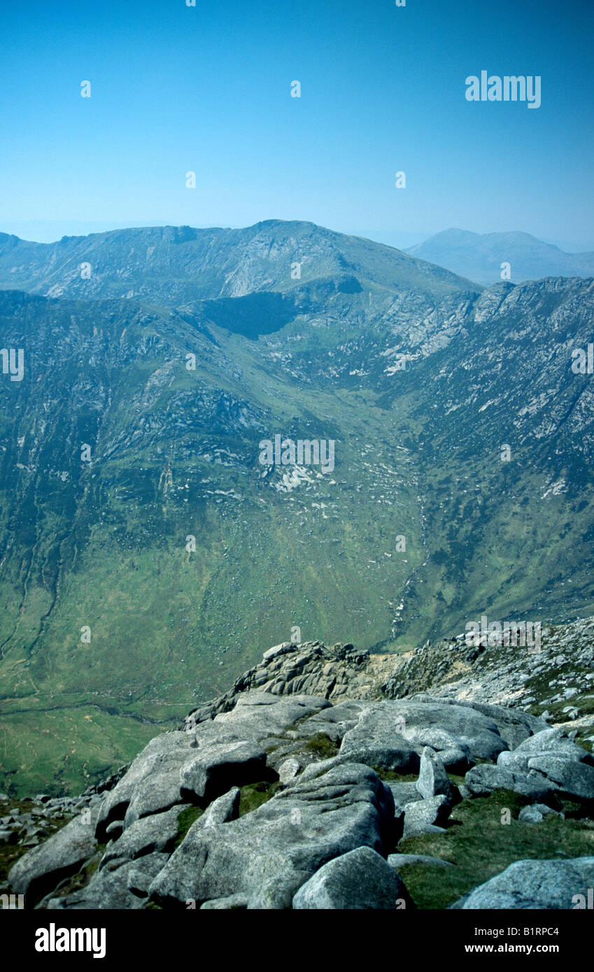 Mountain Ranges across Isle of Arran, Scotland Stock Photo - Alamy
