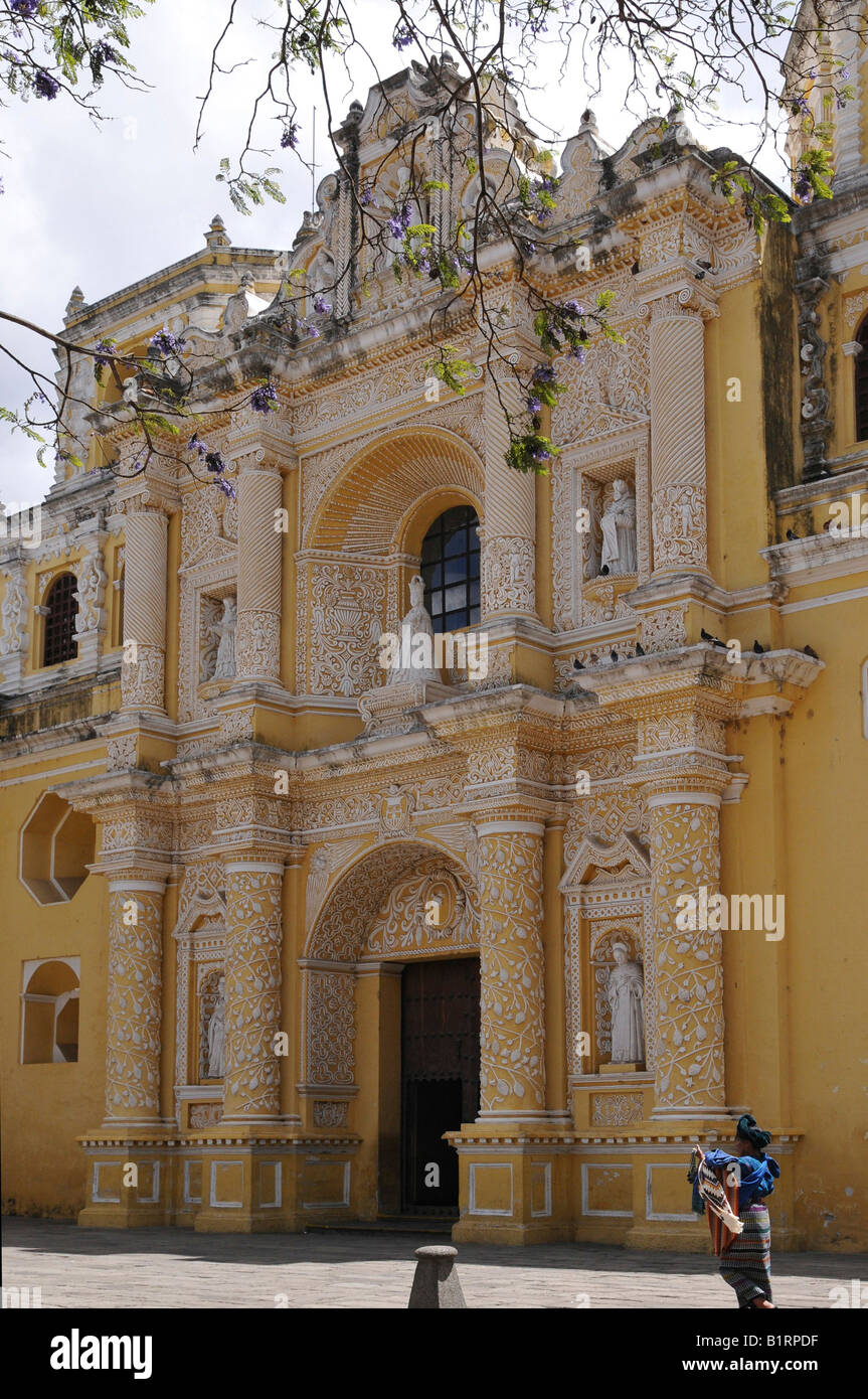 La Merced Church, Antigua Guatemala, Guatemala, Central America Stock ...