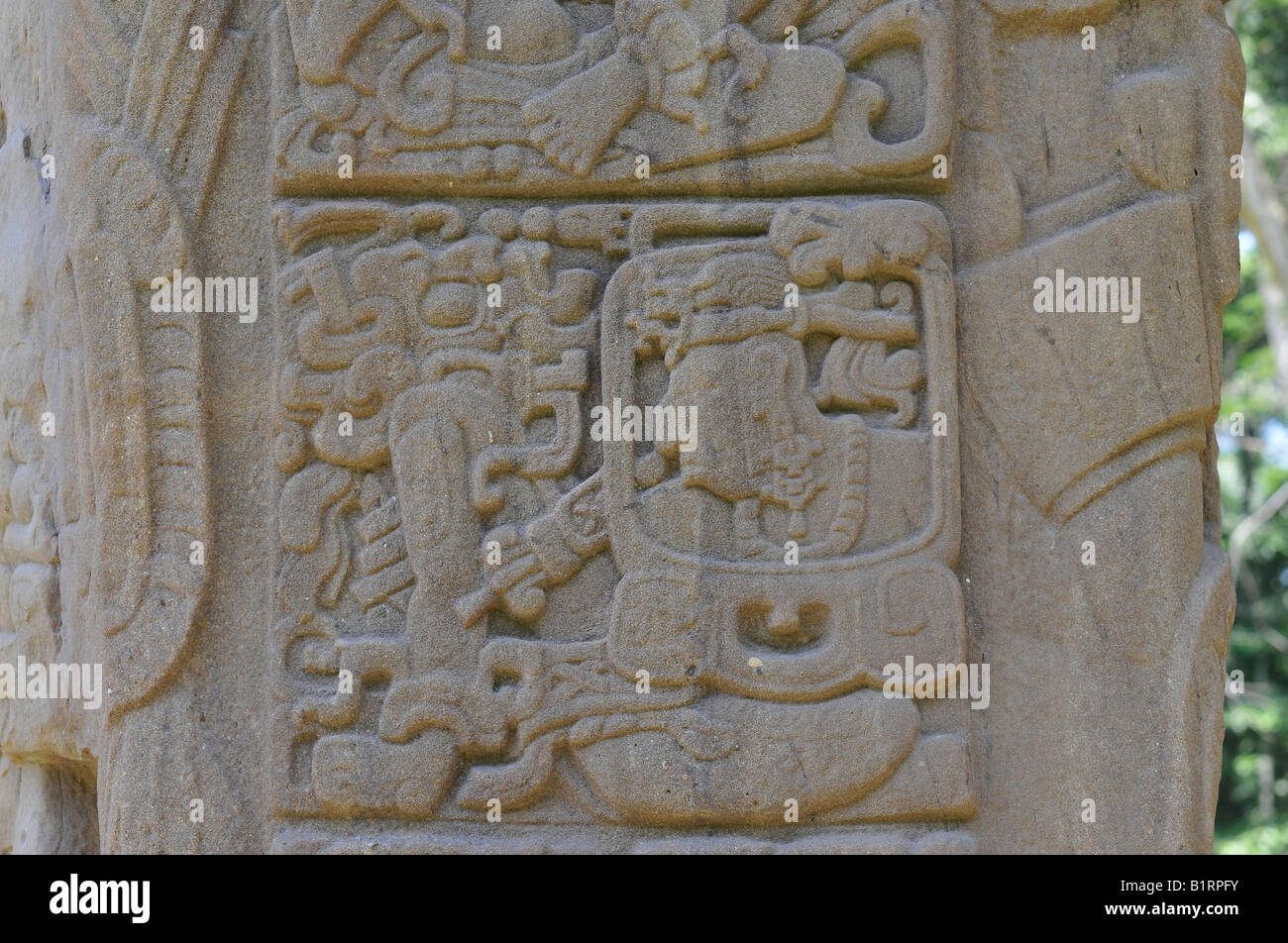 Quirigua stela d hi-res stock photography and images - Alamy