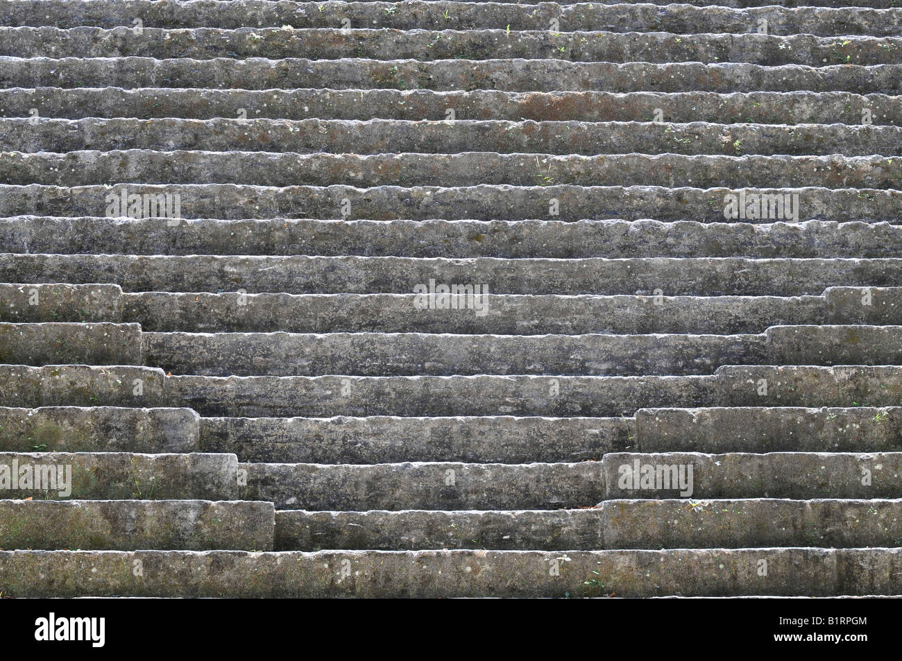 Stone steps, Temple 5, Mayan ruins, Tikal, Guatemala, Central America ...
