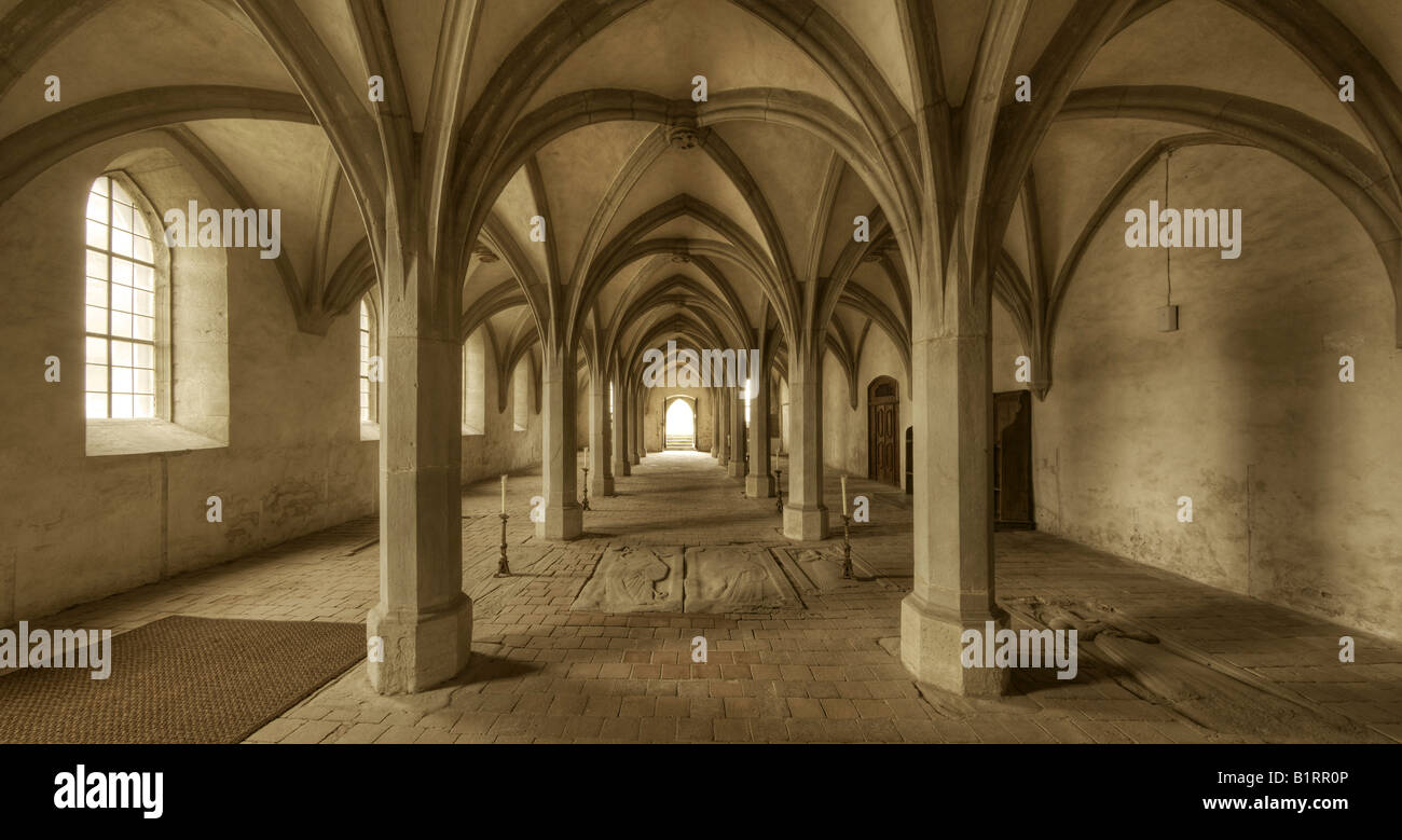 Crypt in the former monastic church of John the Baptist in ...