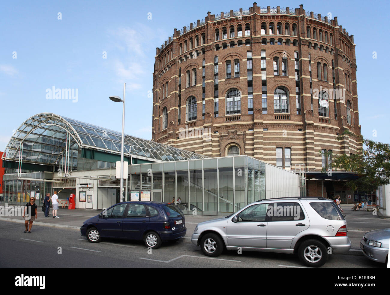 Gasometer Shopping Centre, Vienna, Austria, Europe Stock Photo - Alamy