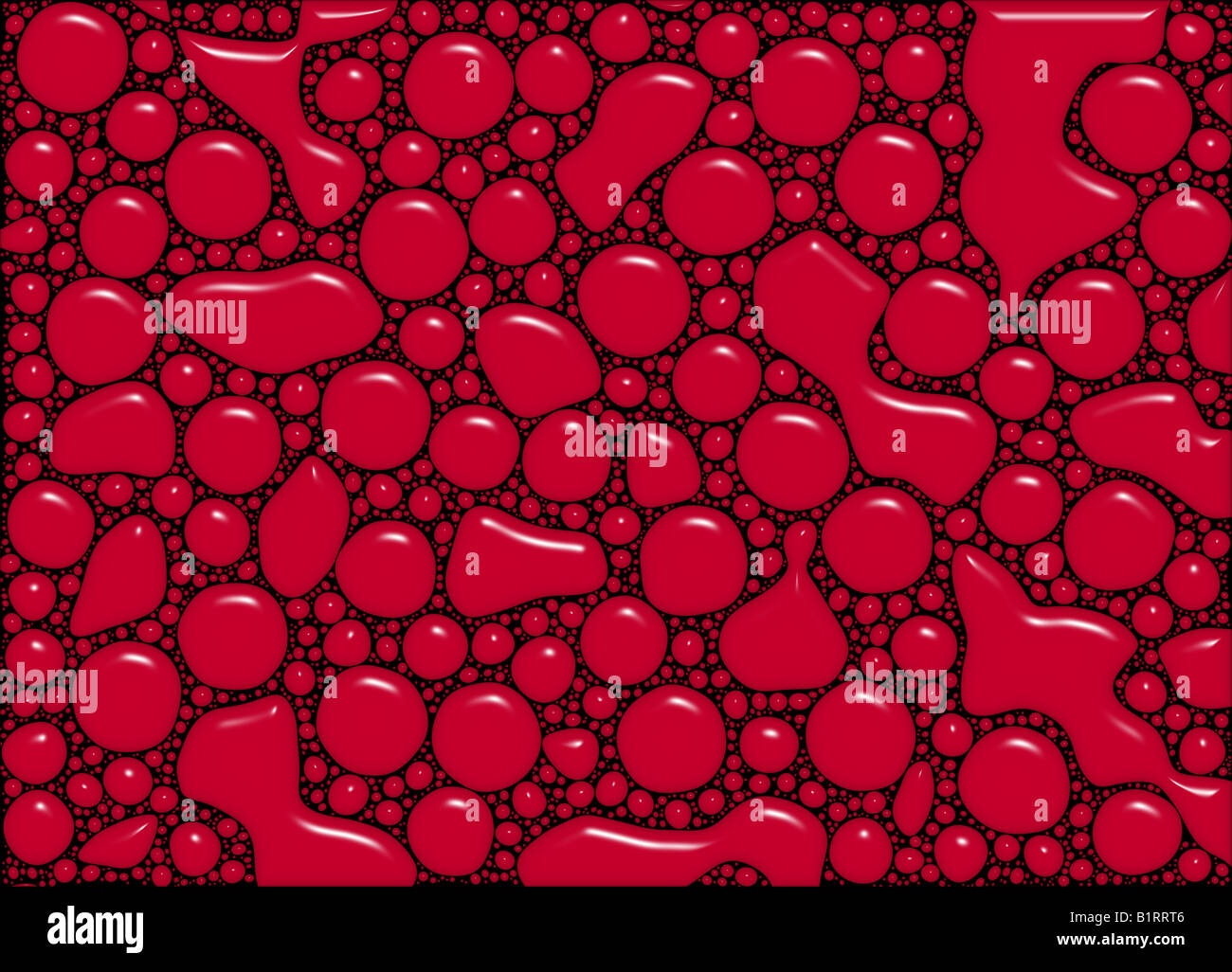 Arterial blood texture against black background Stock Photo - Alamy