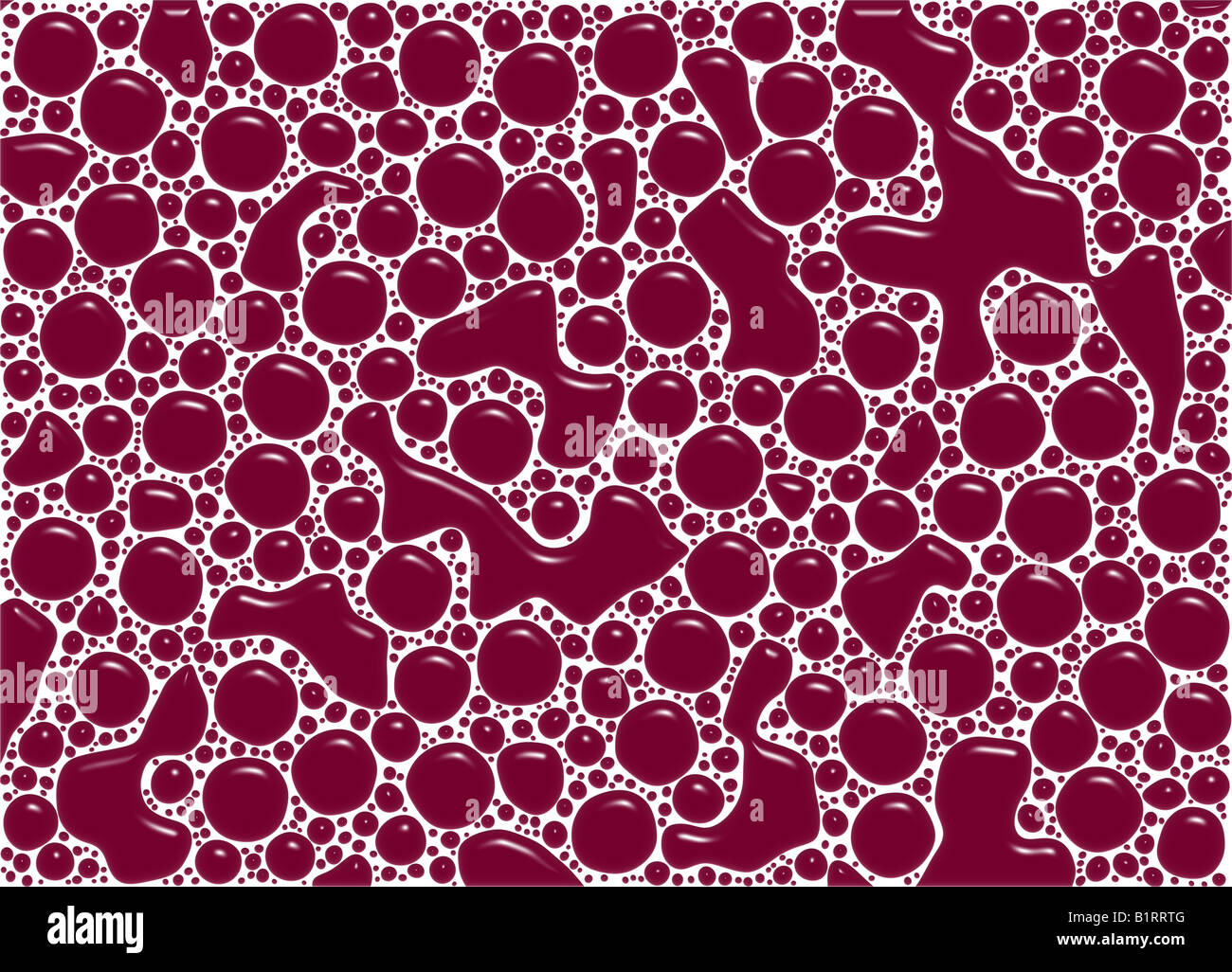 Venous blood texture against white background Stock Photo - Alamy