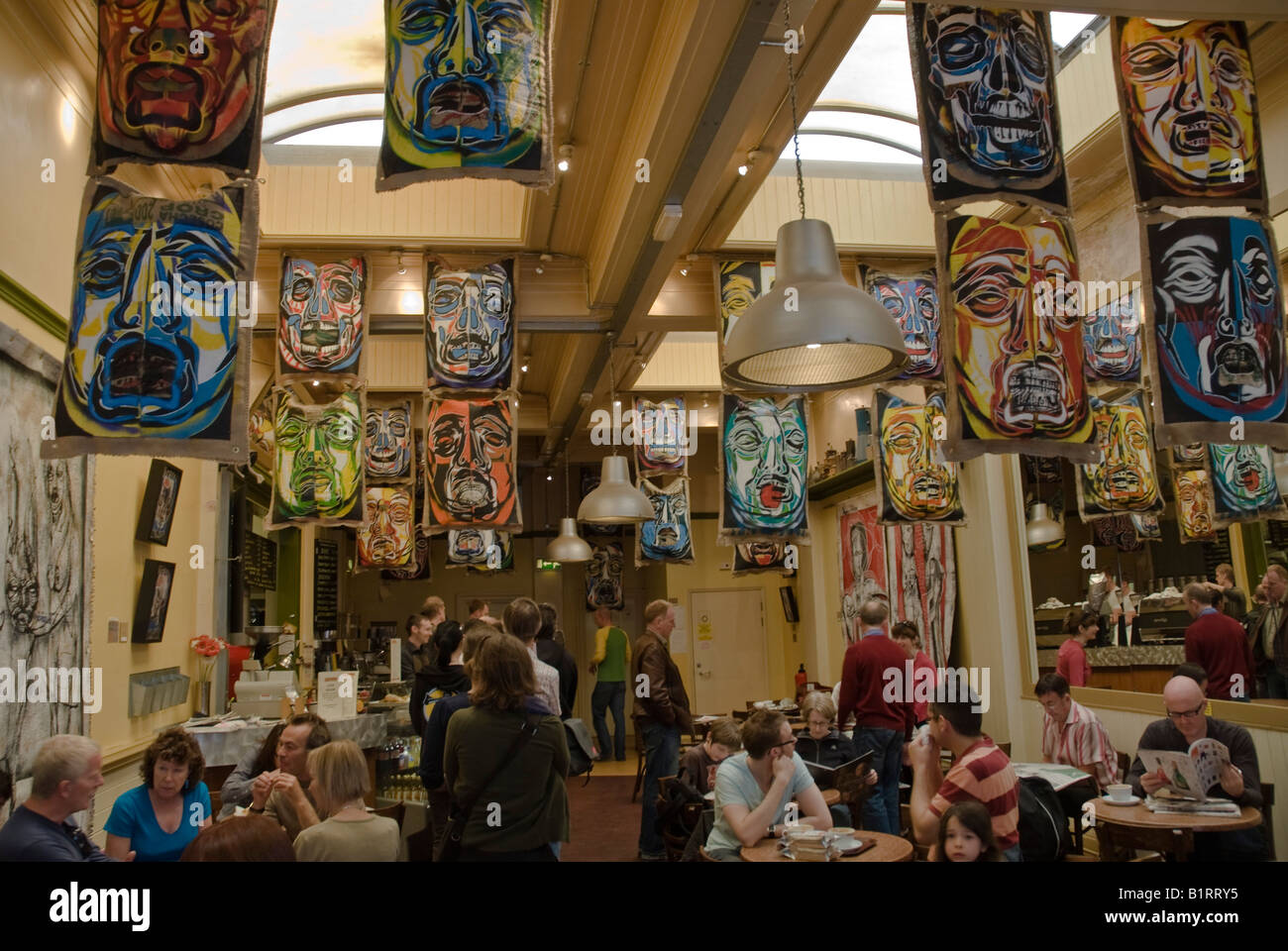 The Red Roaster cafe kemp Town Brighton Stock Photo - Alamy