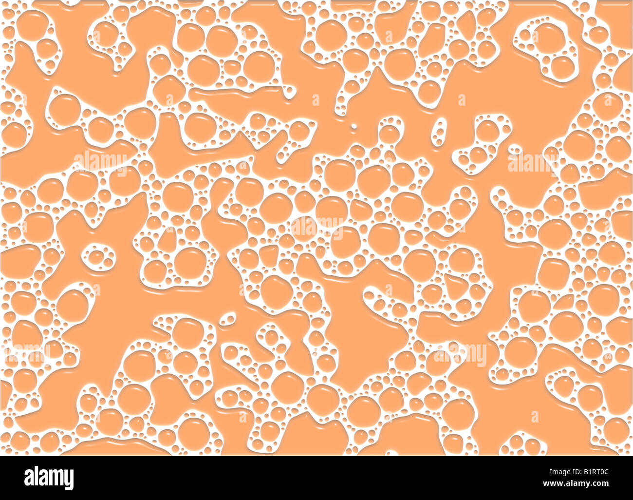 Orange soda bubbles texture Stock Photo - Alamy