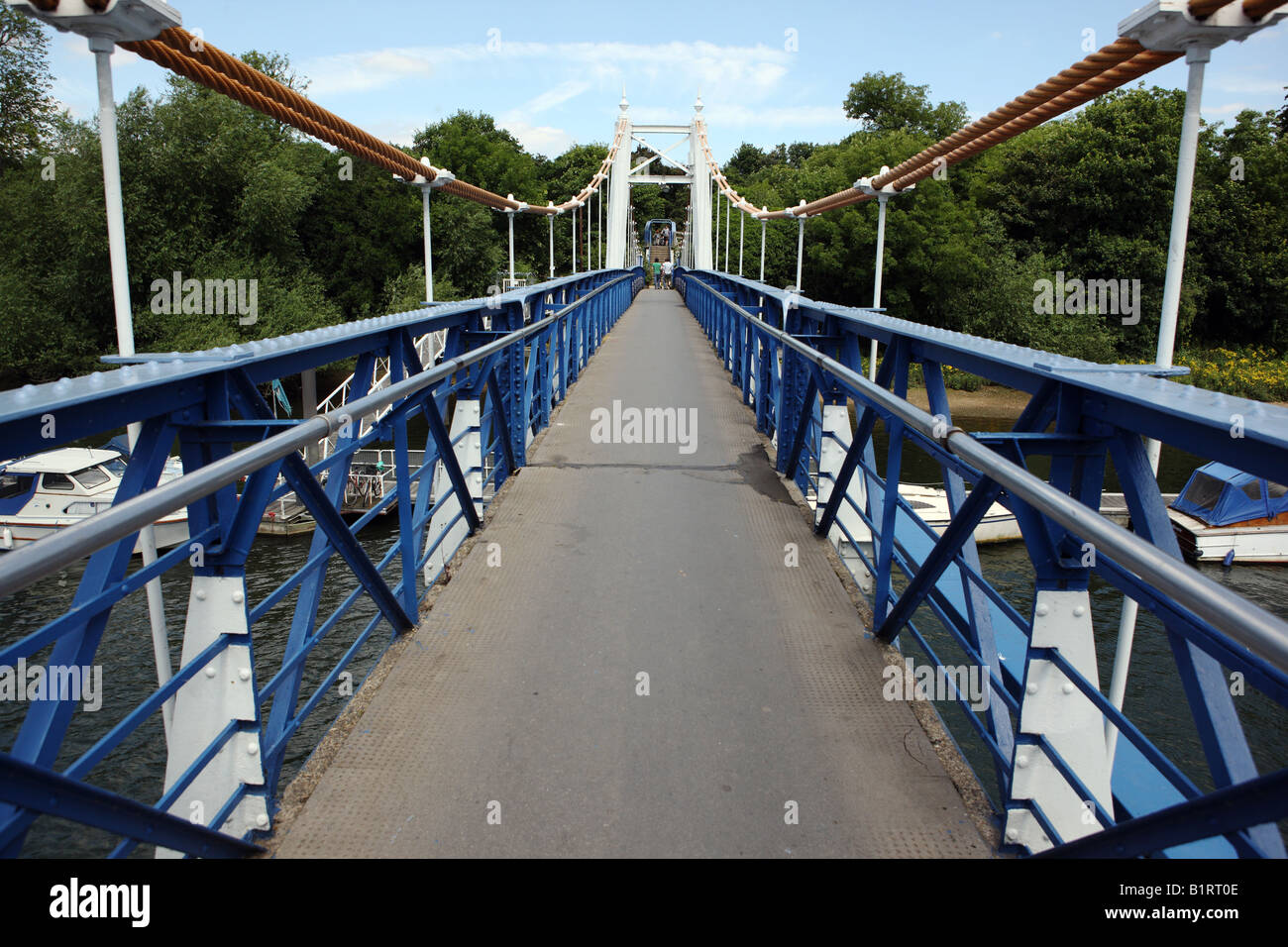 Tarmac footbridge hi-res stock photography and images - Alamy