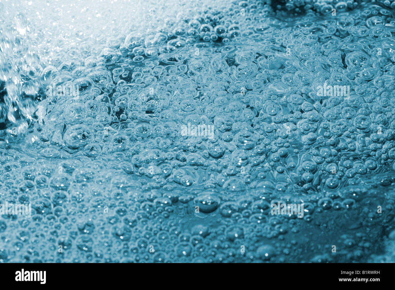 blue fizz water Stock Photo - Alamy