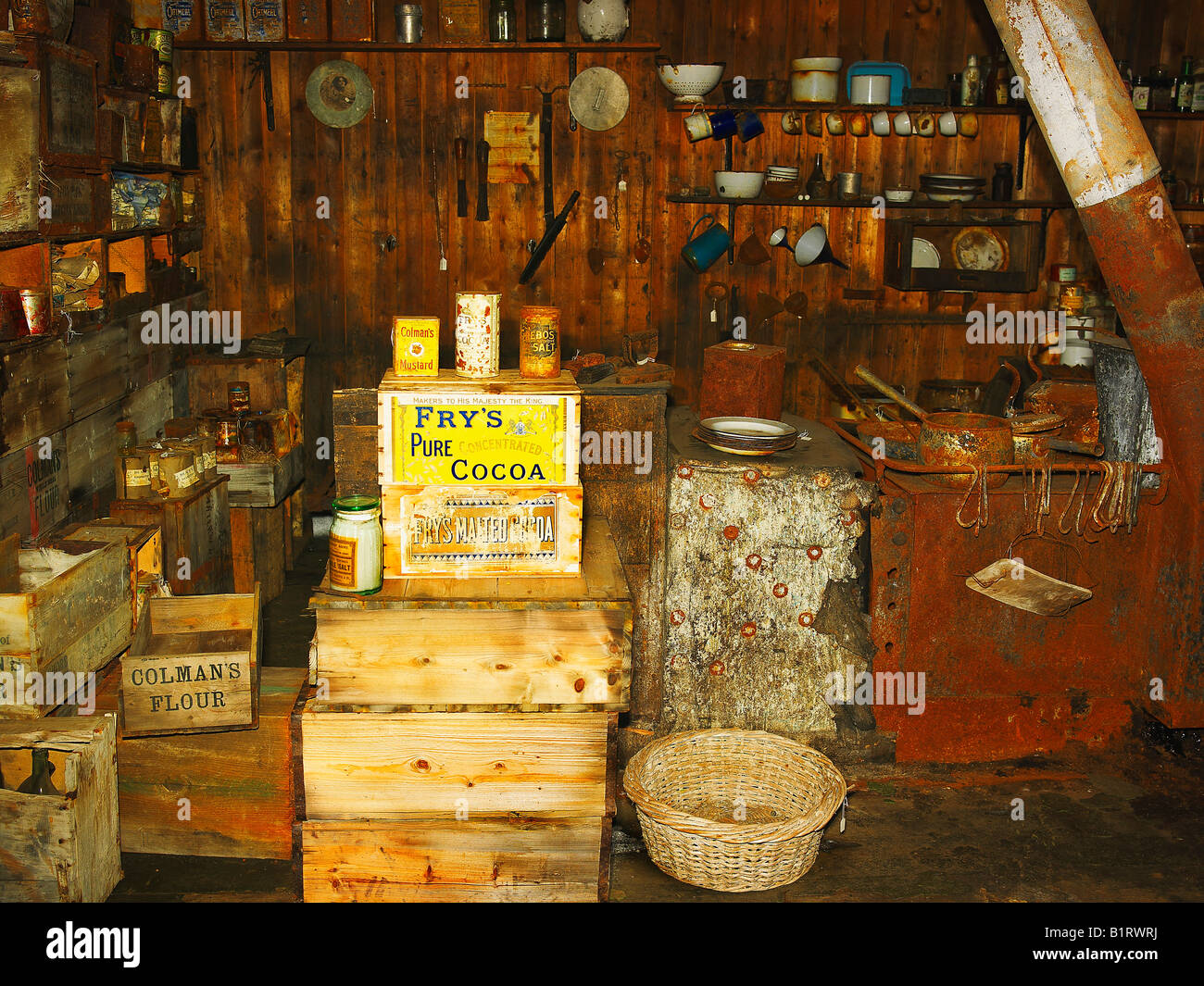 Scotts hut hi-res stock photography and images - Alamy