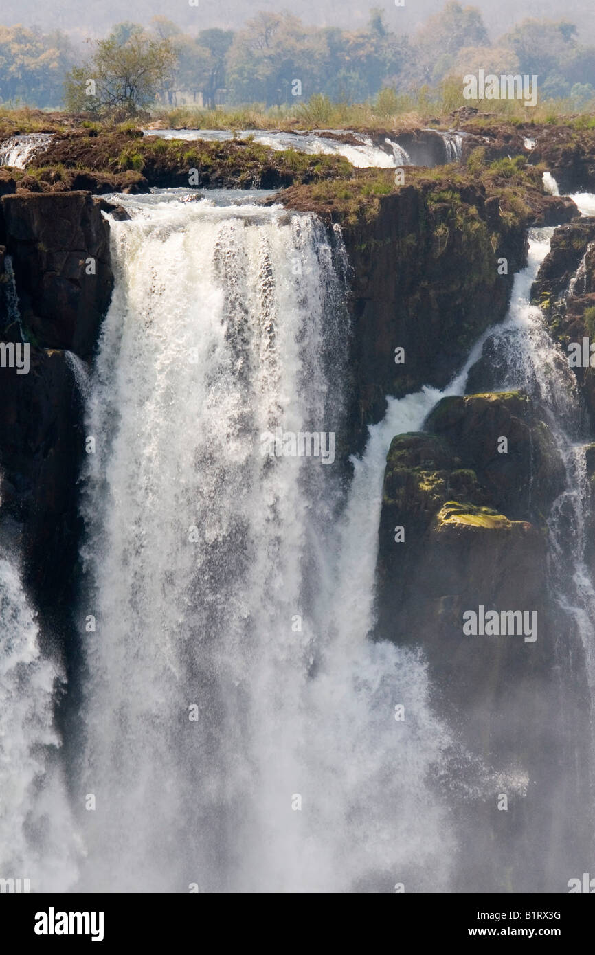 Detail, waterfall, Victoria Falls, Zimbabwe, Africa Stock Photo - Alamy