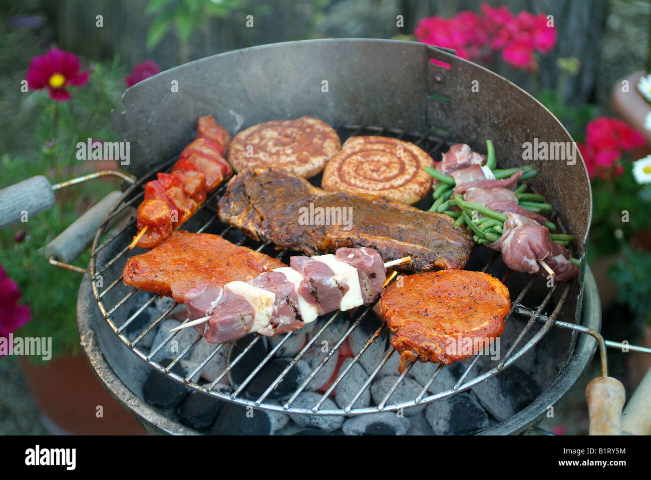 Barbecue on the balcony hi-res stock photography and images - Alamy