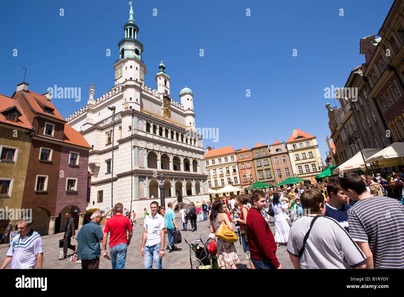 Old Town Poznan Poland Stock Photo - Alamy