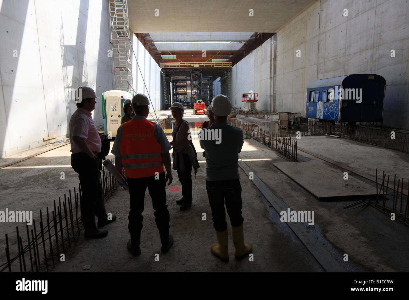 German construction site Stock Photo - Alamy