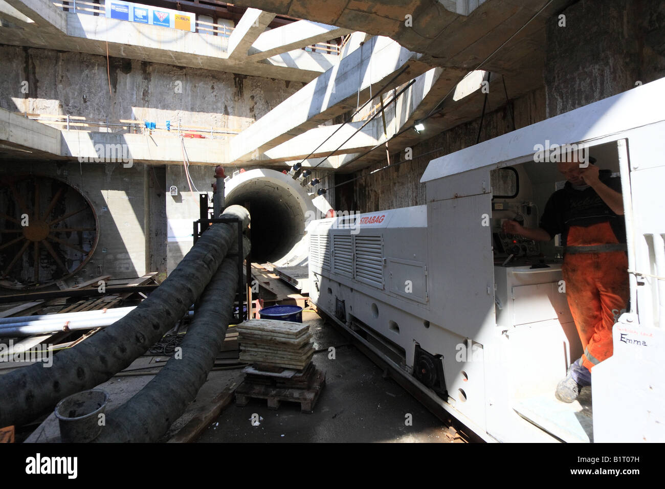 German construction site Stock Photo - Alamy