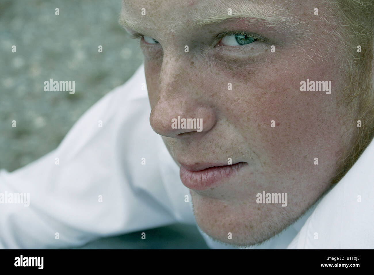 Portrait of a man, close-up Stock Photo - Alamy