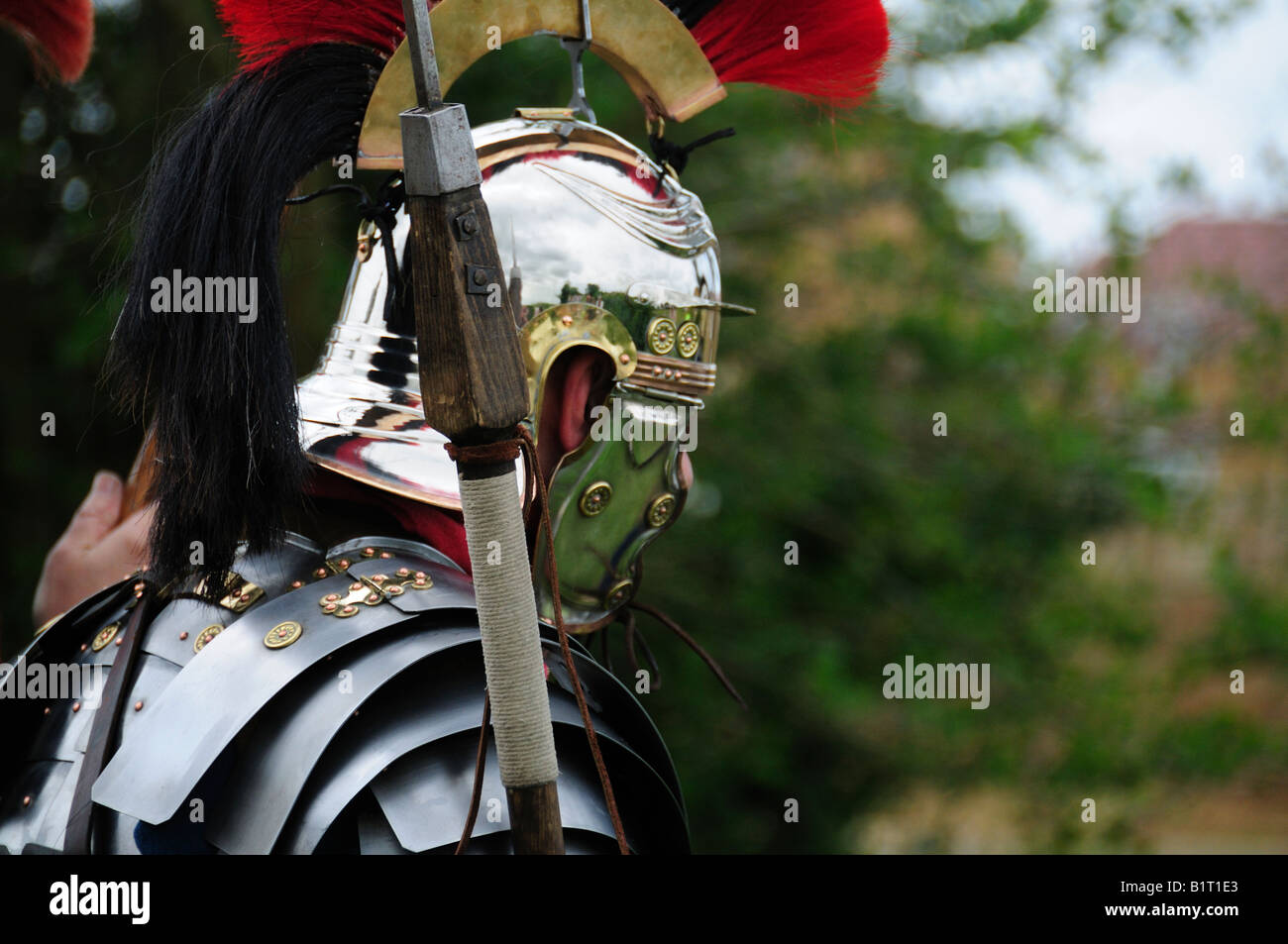 Roman soldier helmet hi-res stock photography and images - Alamy