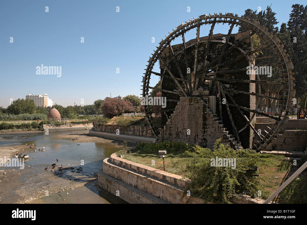 Waterwheel noria hi-res stock photography and images - Alamy